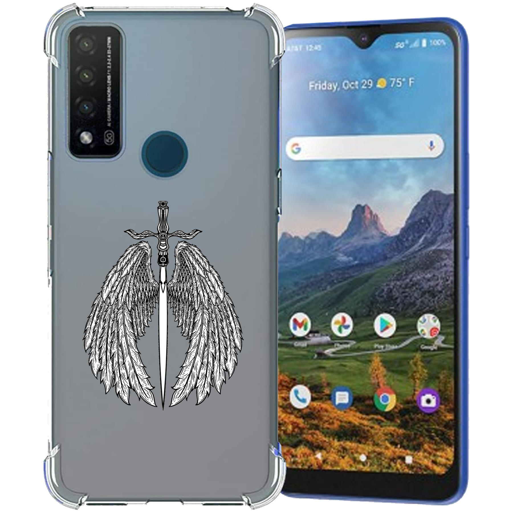 TalkingCase Slim Phone Case Compatible for Cricket Dream 5G, AT&T ...