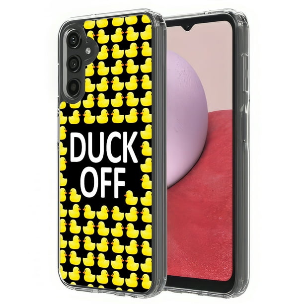 TalkingCase Slim Phone Case Compatible for Samsung A54 5G (2023), Duck Off Print, Lightweight ...