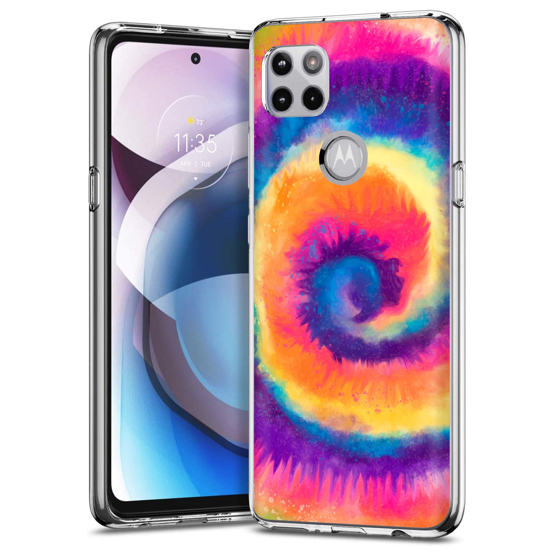 TalkingCase Thin Gel Phone Case Cover Compatible for Motorola One 5G ...