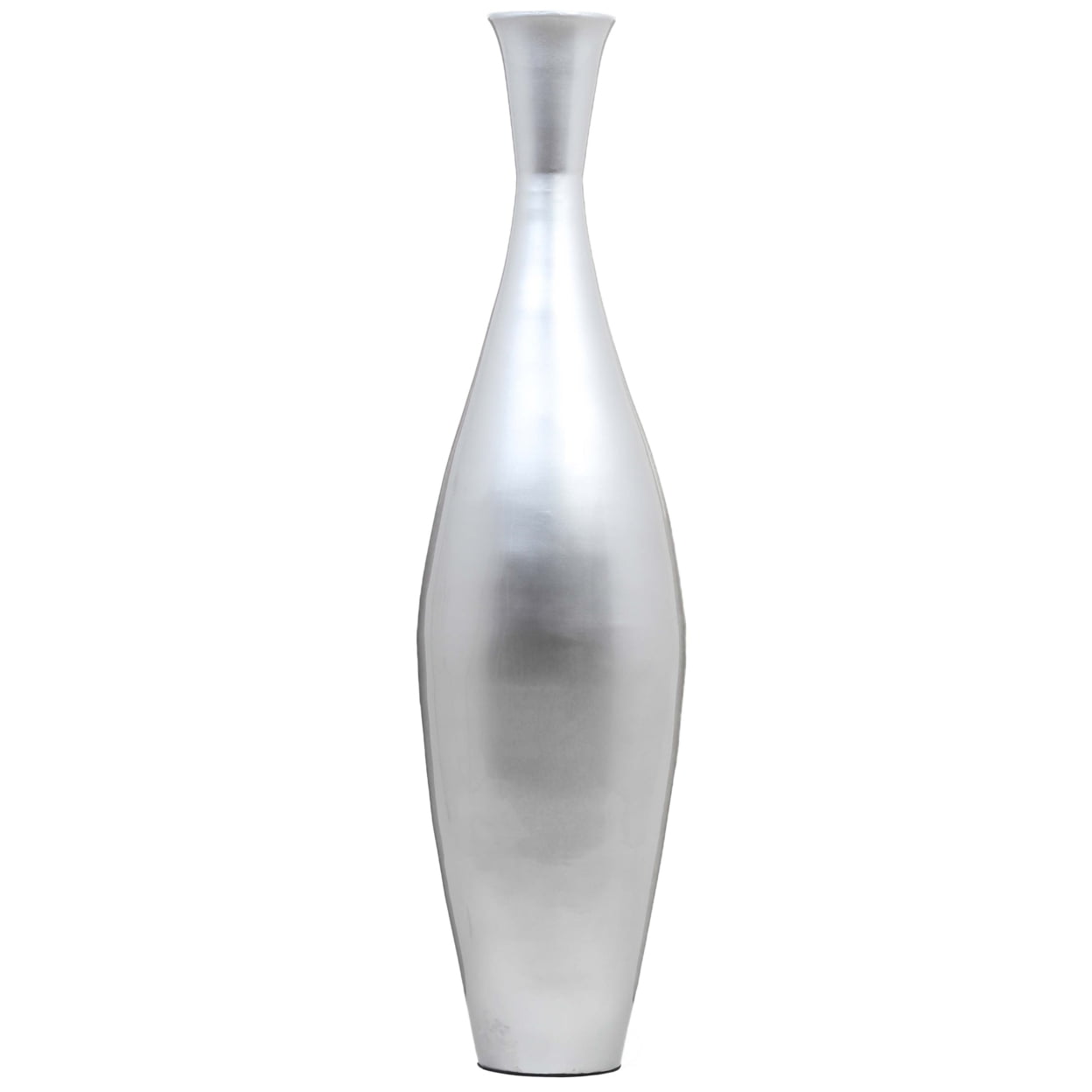 Tall 43" Inch Modern Bamboo Narrow Trumpet Floor Vase - Walmart.com