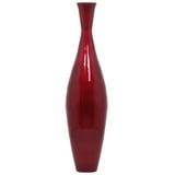Tall 43" Inch Modern Bamboo Narrow Trumpet Floor Vase - Walmart.com