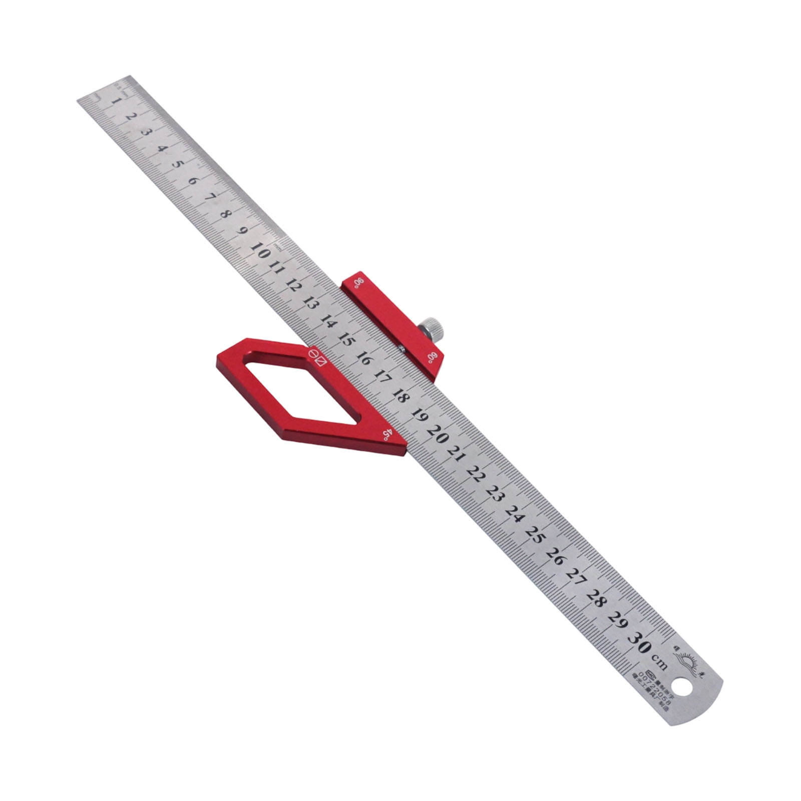 Tall Accuracy Aluminum Marking Measure With Slanting Center-Lines King ...