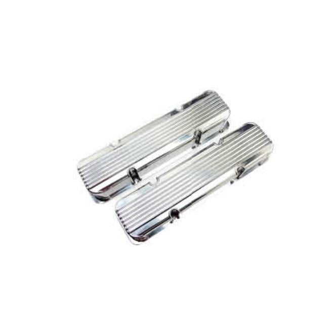 Tall Aluminum Finned Valve Cover without Holes for 1958-1987 SBC ...