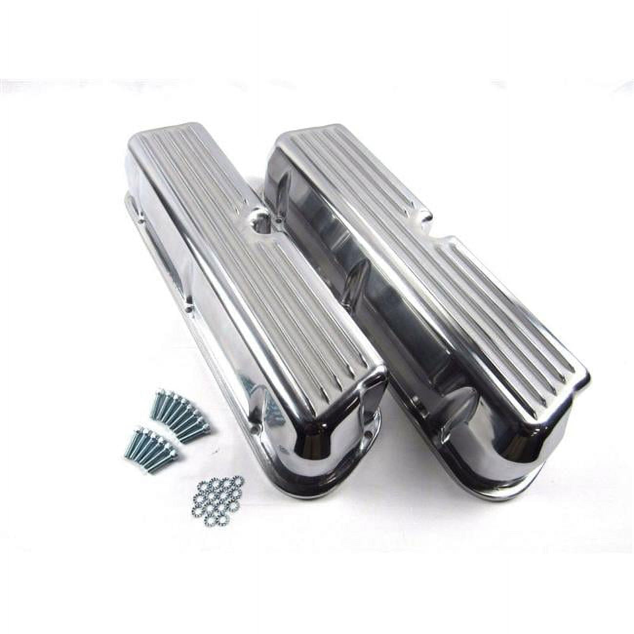 Tall Aluminum Finned Valve Covers without Hole for 1962-1985 Ford 289 ...