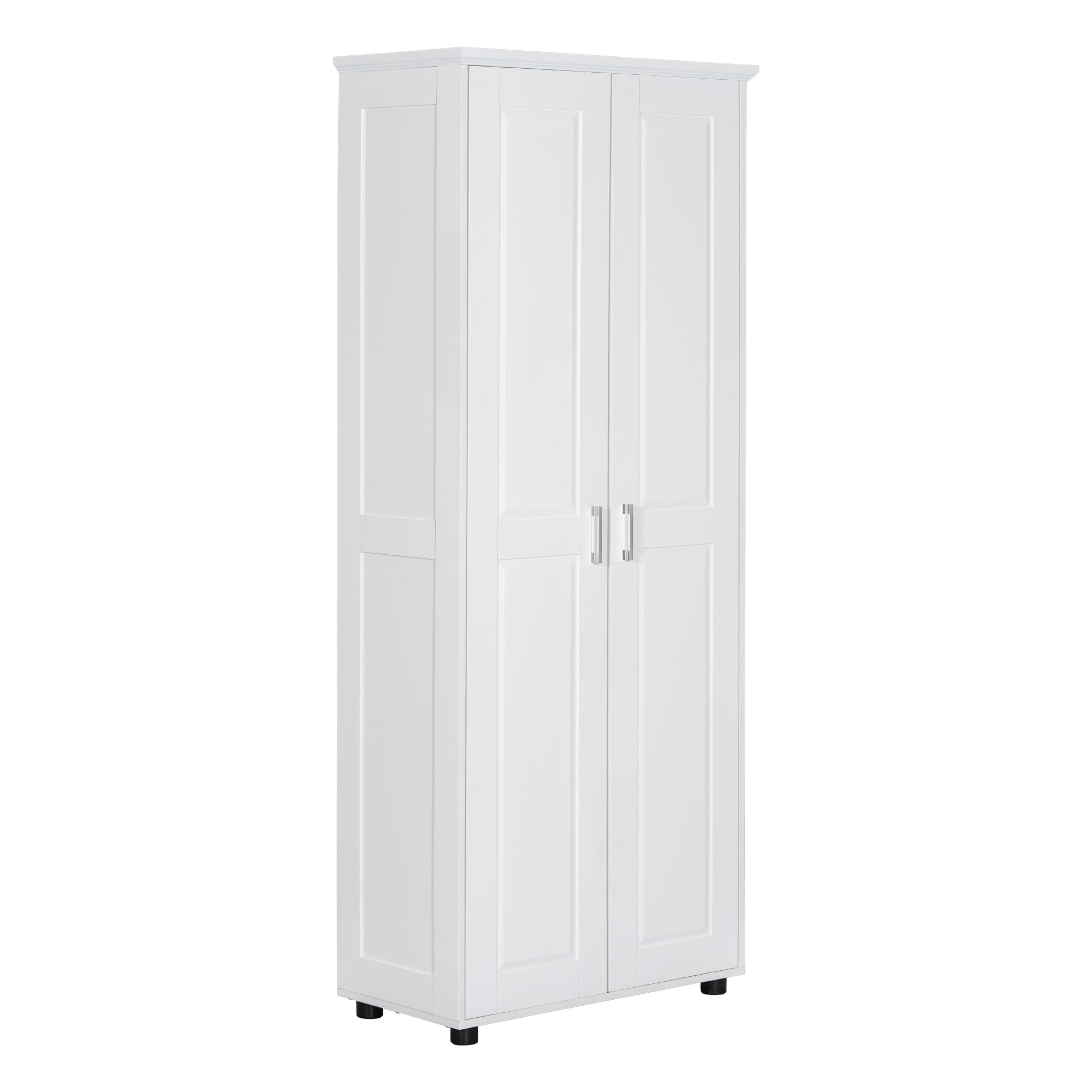 Tall Bathroom Storage Cabinets With 2 Doors And Adjustable Shelves 5 ...