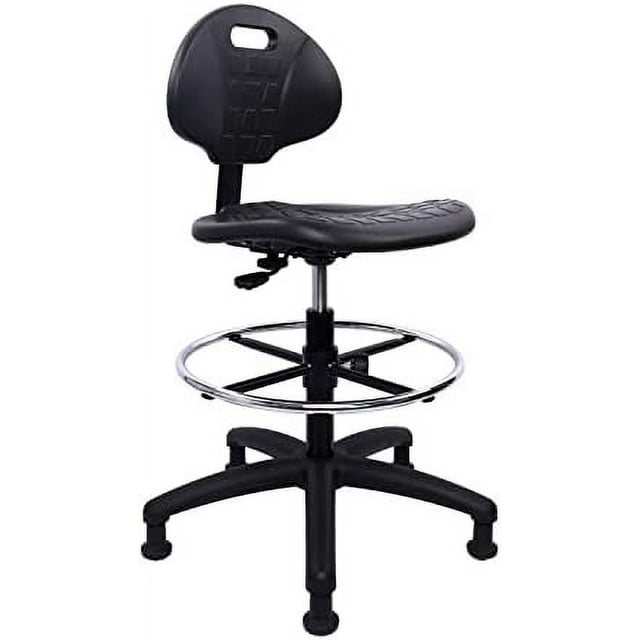 (Tall Bench Stool, Glides Easy to Clean! Ergonomic Polyurethane ...