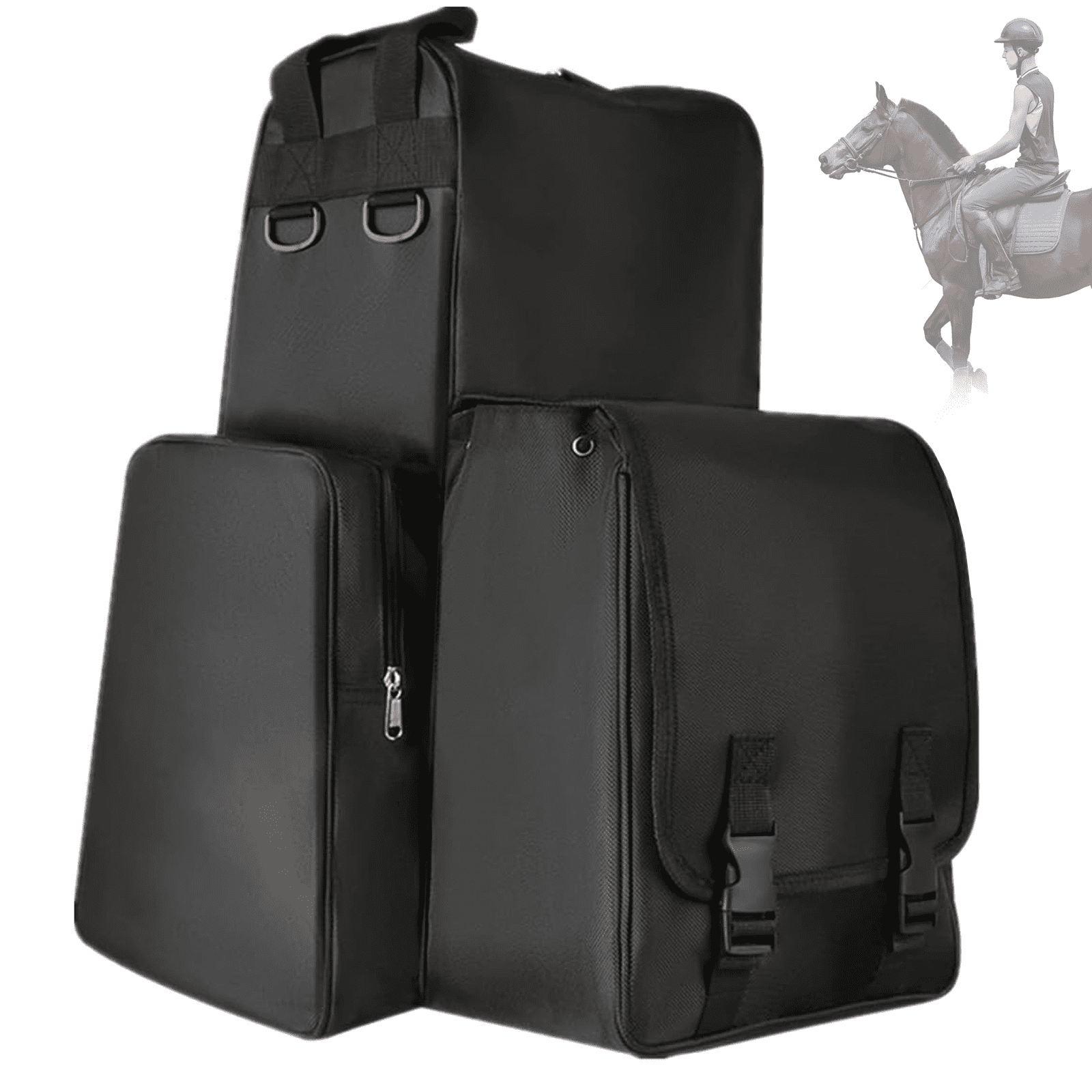 Tall Boot And Helmet Carrier - Professional Horse Riding Boots Carry ...