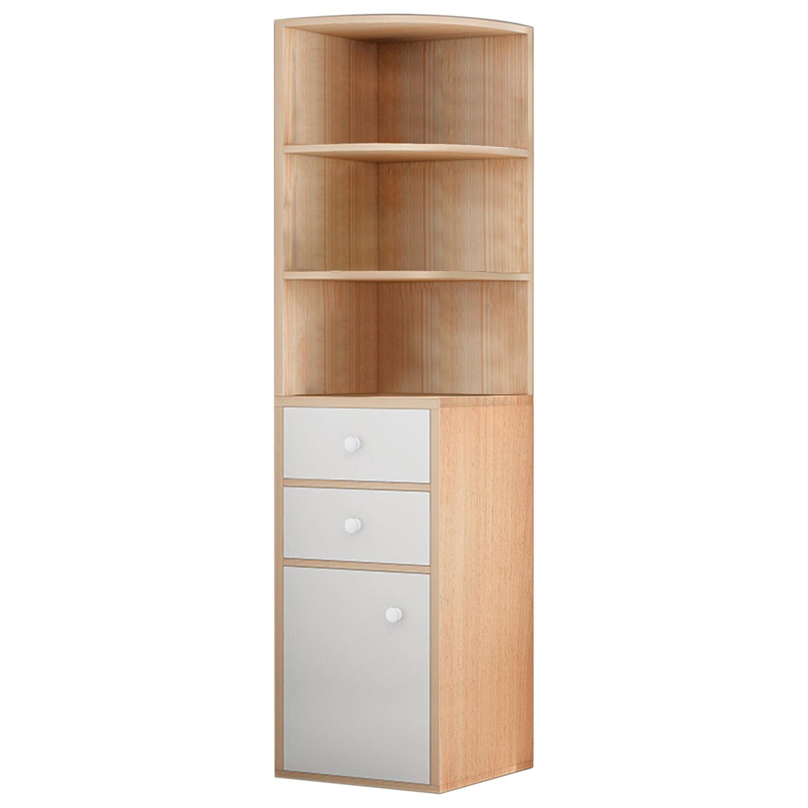 Tall Corner Cabinet,Sofa Side Corner Storage Cabinet,Triangle Corner ...