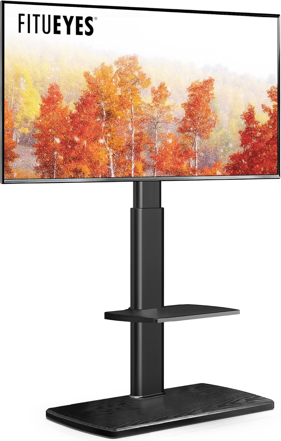 Tall Corner TV Stand for Bedroom or Living Room, Swivel Mount Stand ...