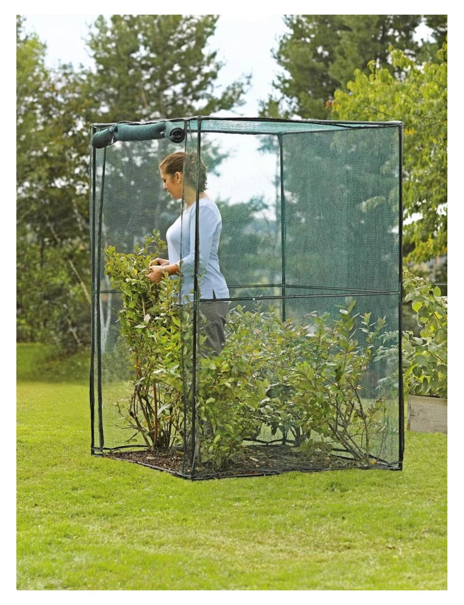 Tall Crop Cage Plant Protection Tent | Sturdy Plants Greenhouse Outdoor ...