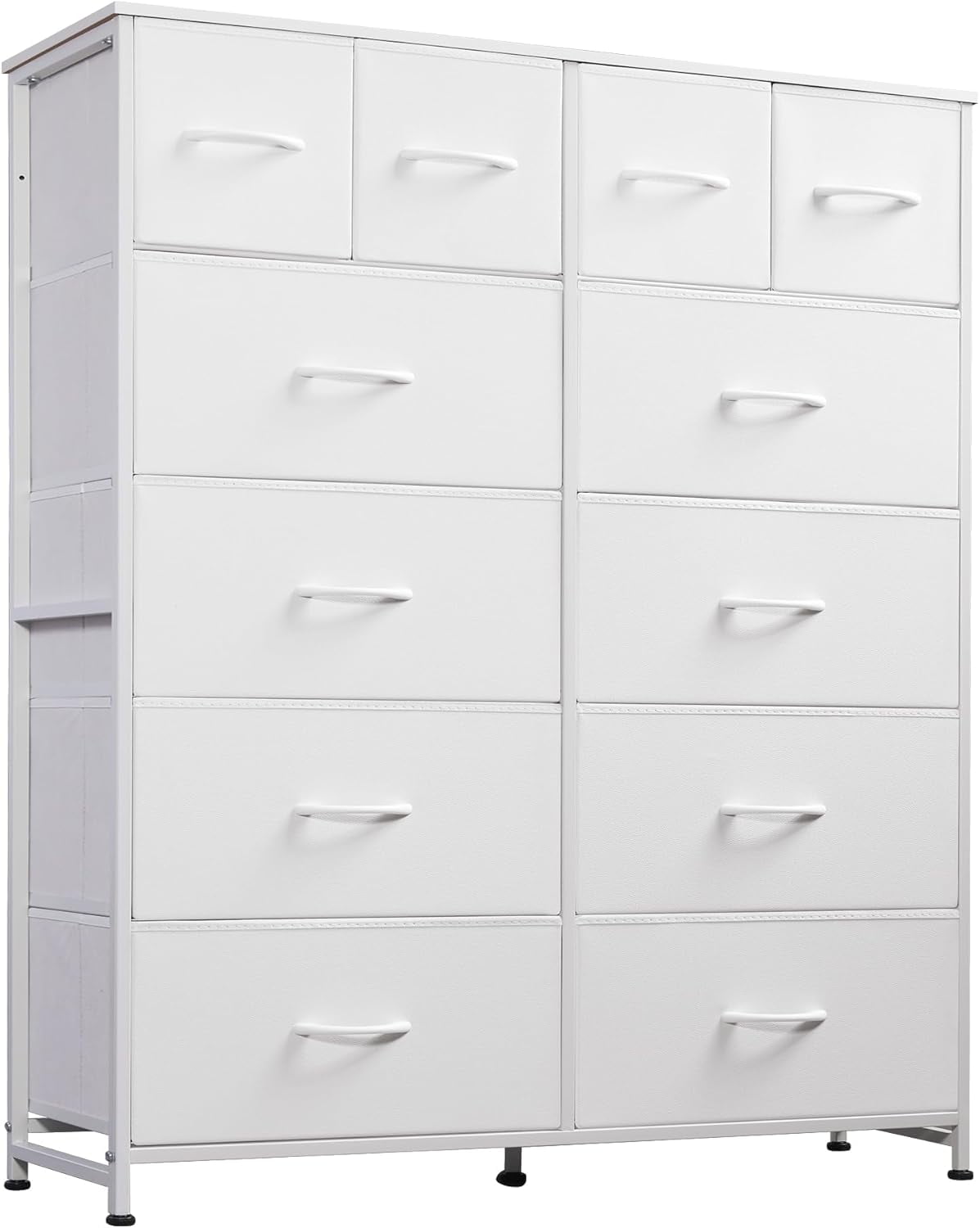 Tall Dresser for Bedroom with 12 Drawers, Chests of Drawers, Fabric ...