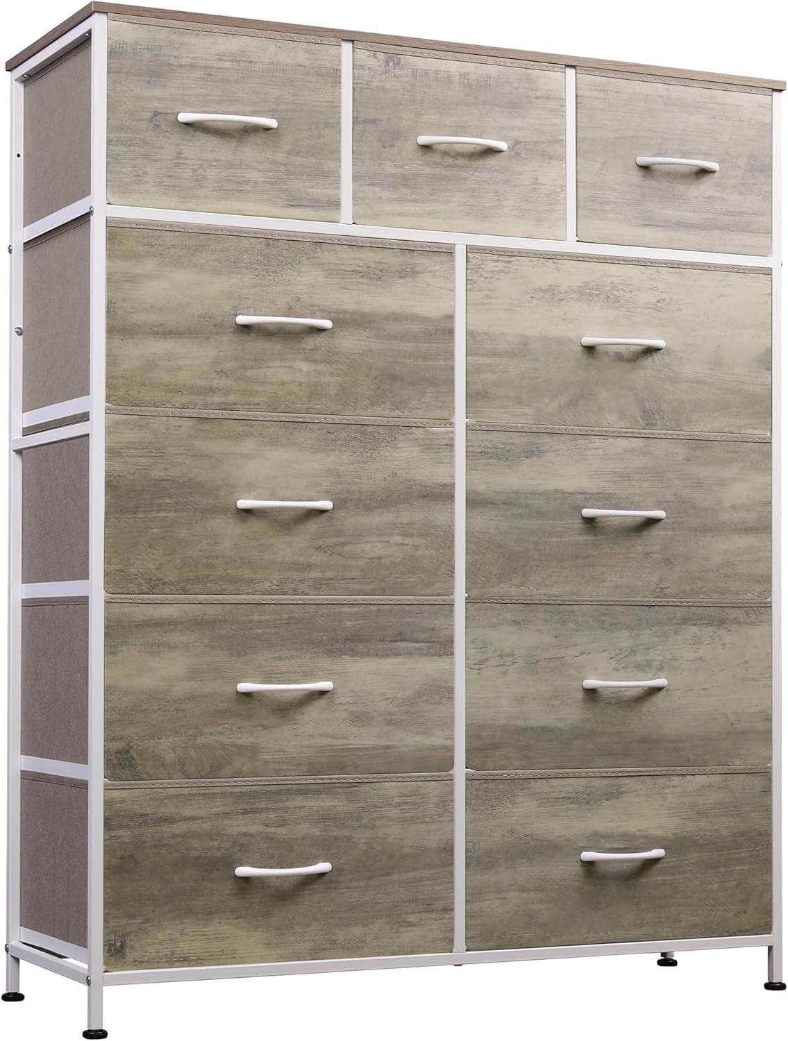 Tall Dresser for Bedroom, Fabric Dresser Storage Tower, Dresser & Chest ...