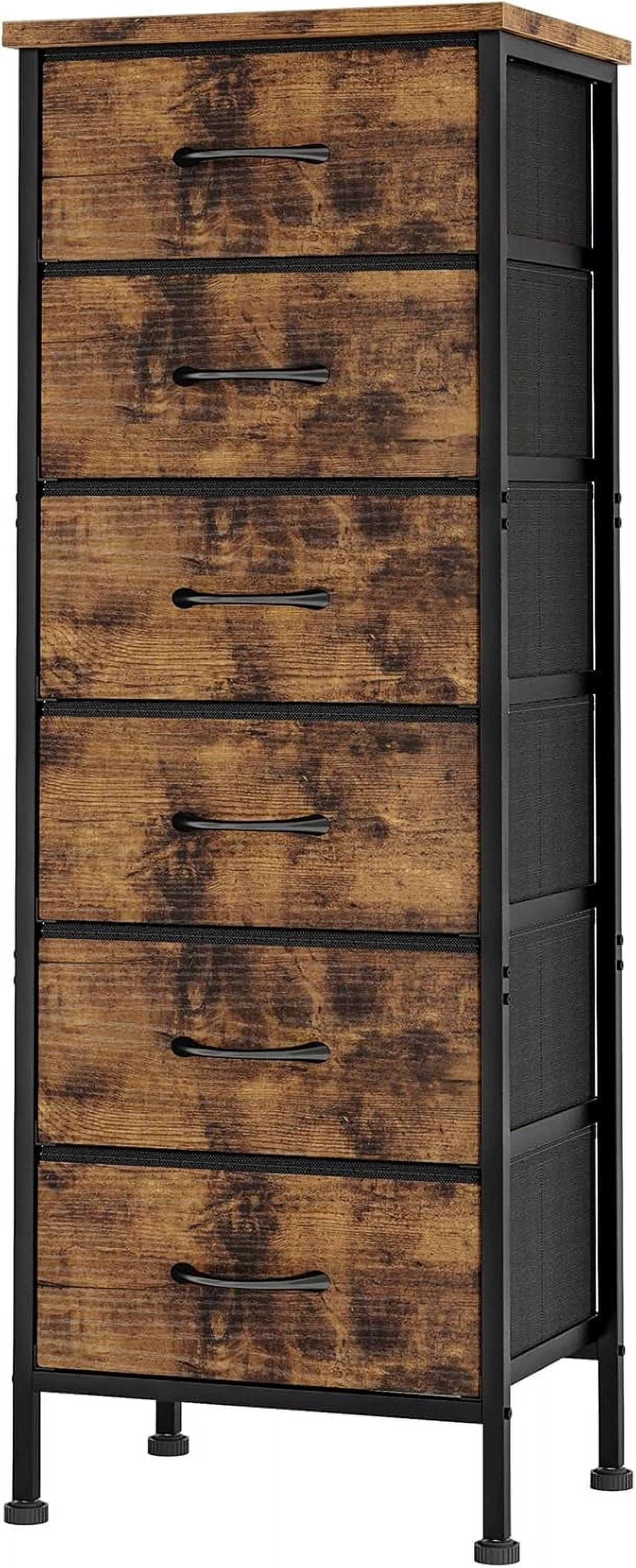 Tall Dresser for Bedroom Closet Organizers and Storage Tall Fabric ...