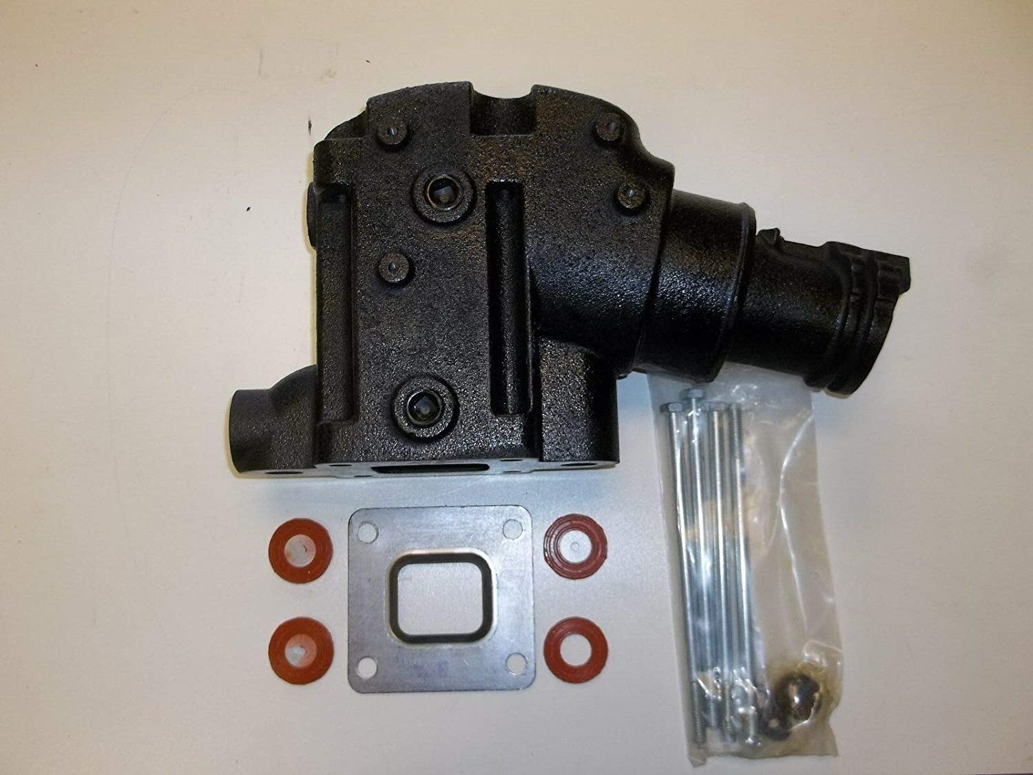 Tall Dry Joint Riser Elbow, 14 Degree with Gasket for Mercruiser 2004 ...