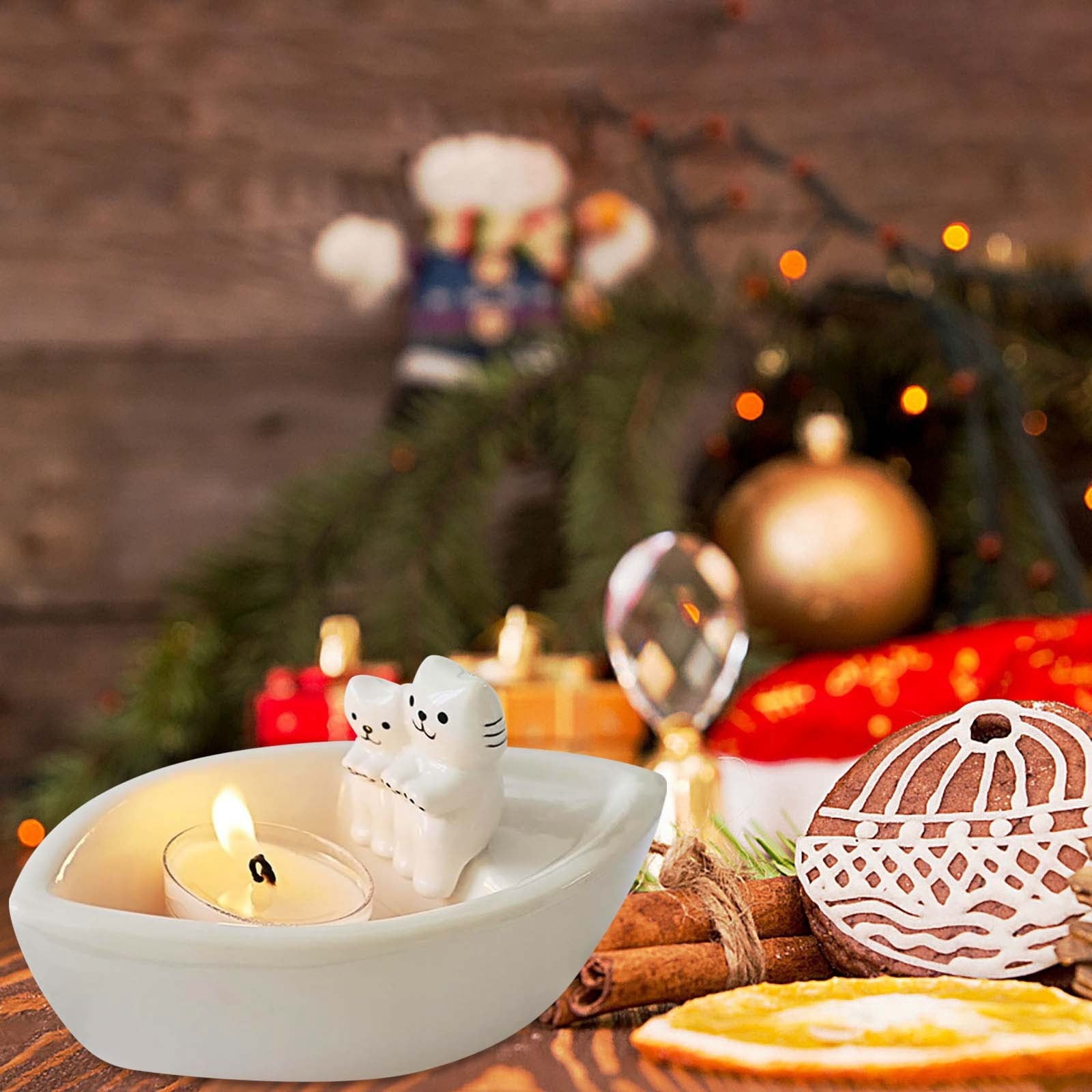 Tall Floor Candle Holders for Pillar Flat Candle Holder Candle Stands Set 3 Wick Candle Stand ...