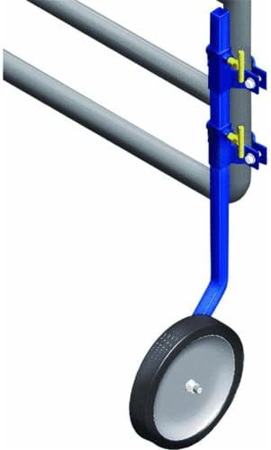Tall Gate Wheel for Farm and Pasture Gates, Adjustable, Blue, Part ...
