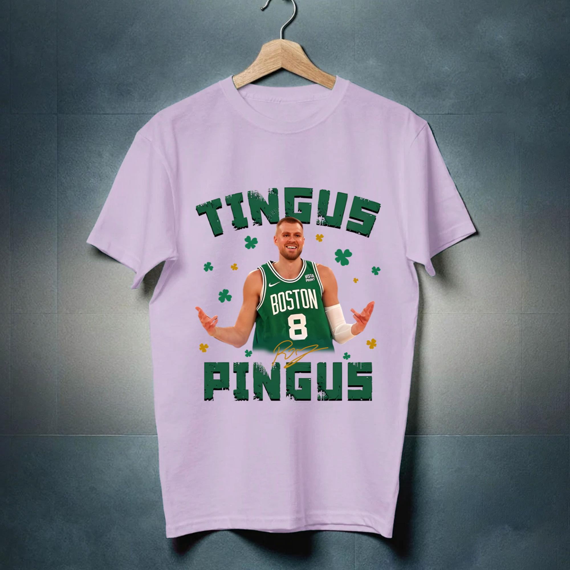 Tall Hoops Star Boston Basketball Fan Art Shirt - Walmart.com