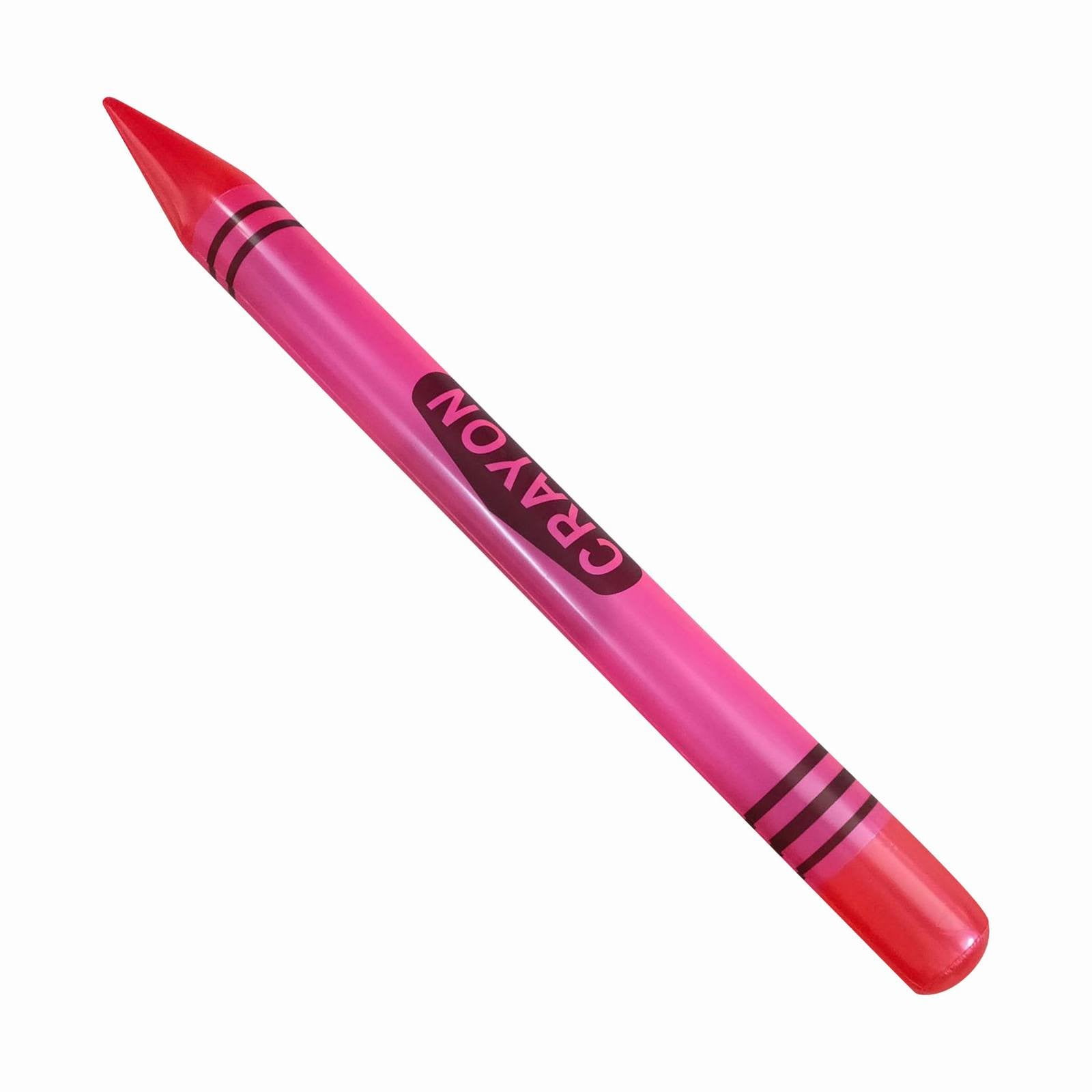 Tall Inflatable Crayons Neon Large Blow up Crayons Set, Giant Crayon ...