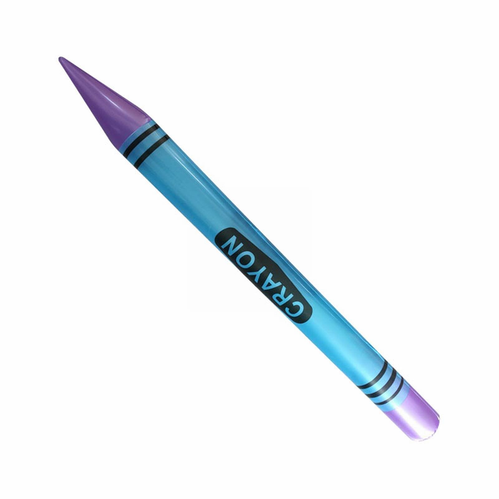 Tall Inflatable Crayons Neon Large Blow up Crayons Set, Giant Crayon ...