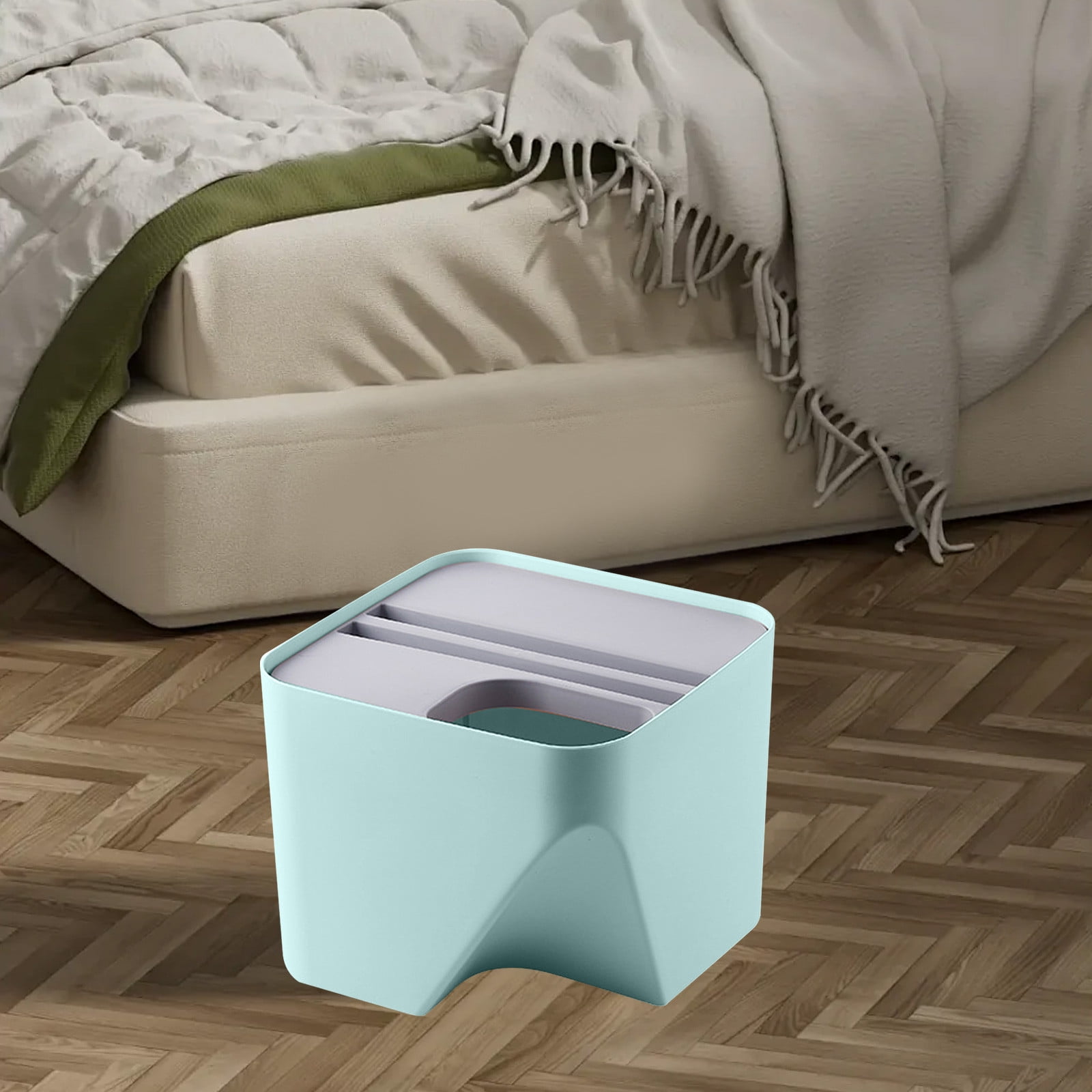 Tall Kitchen Trash Can Household Stackable Recycling Trash Can Suitable ...