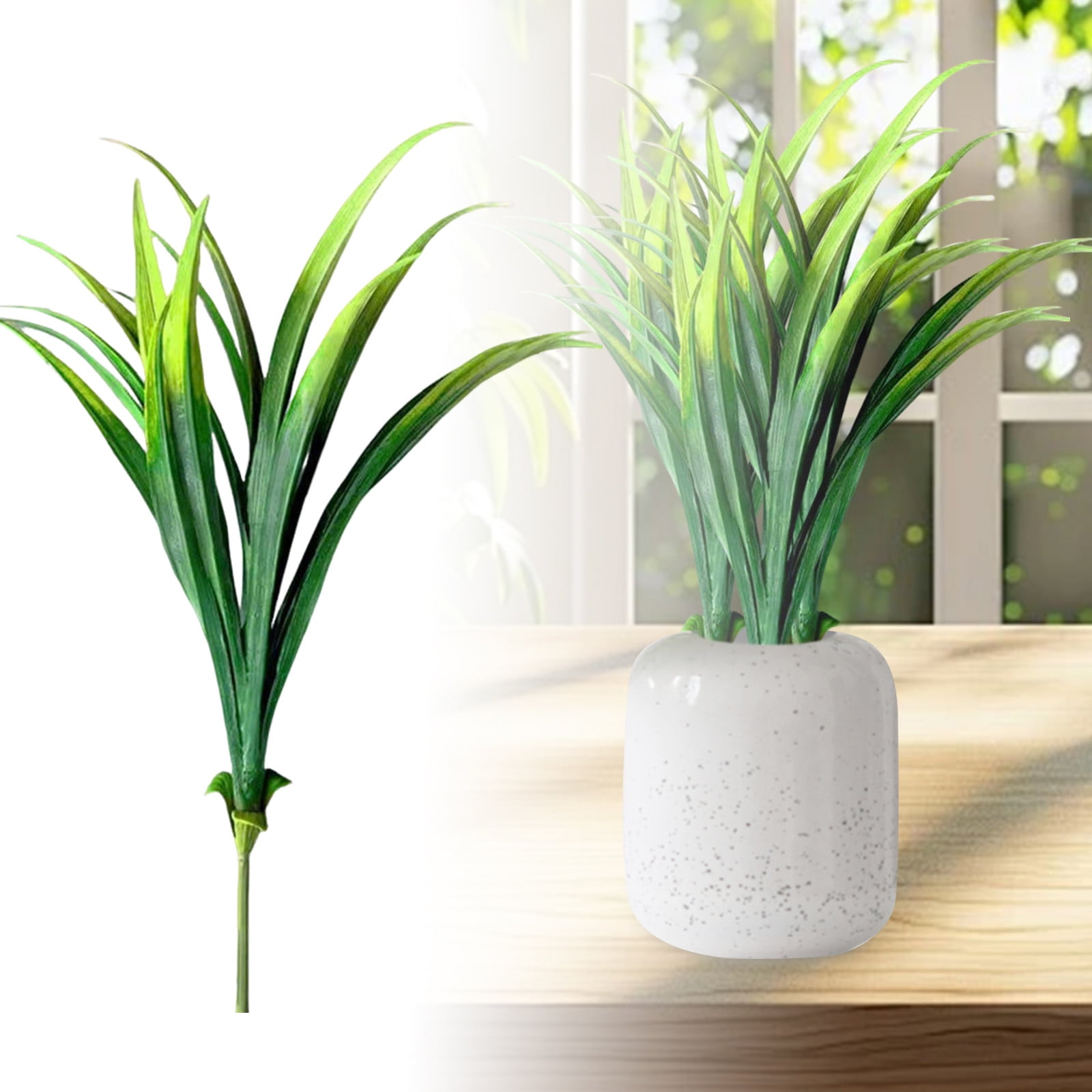 Tall Lifelike Tropical Leaves All Year Indoor Outdoor Courtyard Porch ...