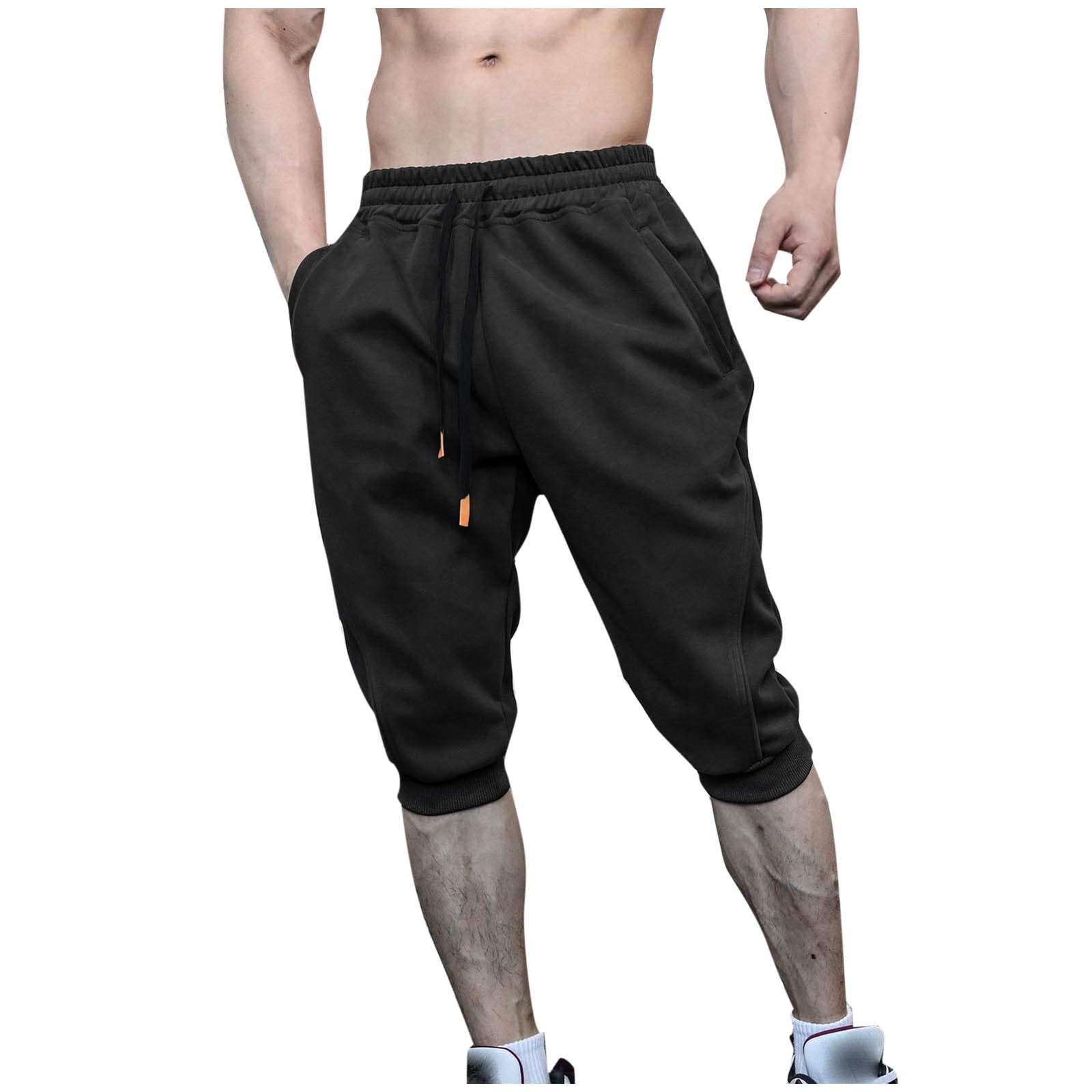 Tall Mens Sweat Pants 3X Sweatpants for Men Men's Multi-Pocket Cargo ...