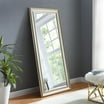 "BEAUTYPEAK 71""x30"" Full Body Mirror, Arched, Solid Wood Framed ...