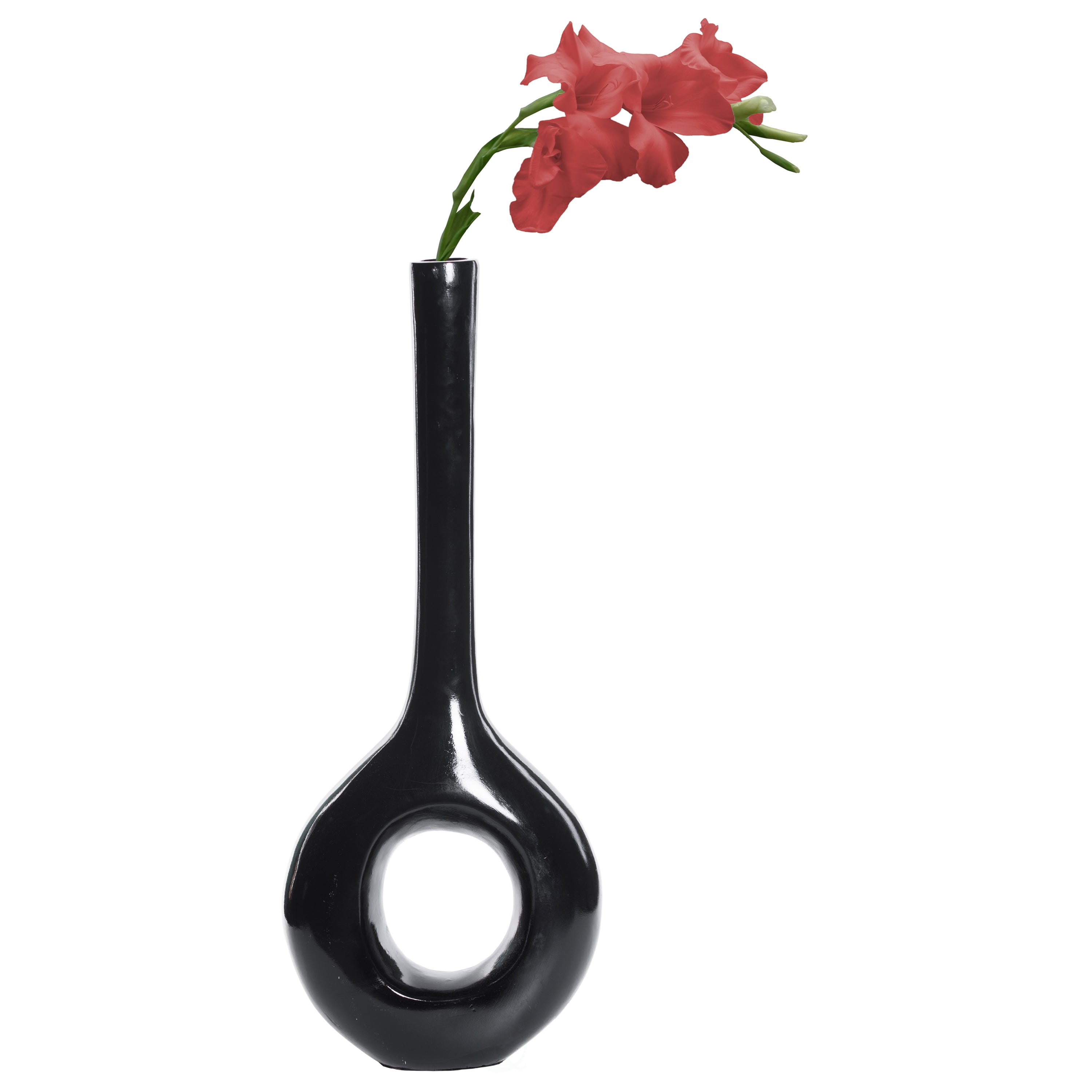 Tall Narrow Vase, Modern Floor Vase, Decorative Gift, Vase for Home ...