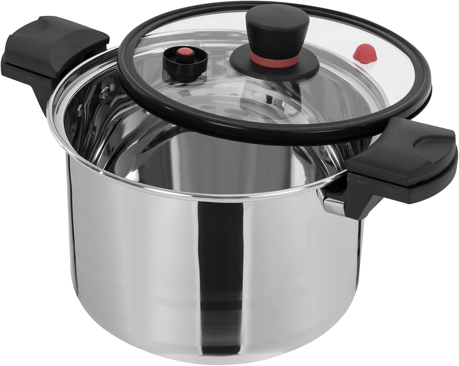 Pressure Cooker 7L/7.4Qt Stainless Steel Pressure Cooker 60Kpa Pressure ...