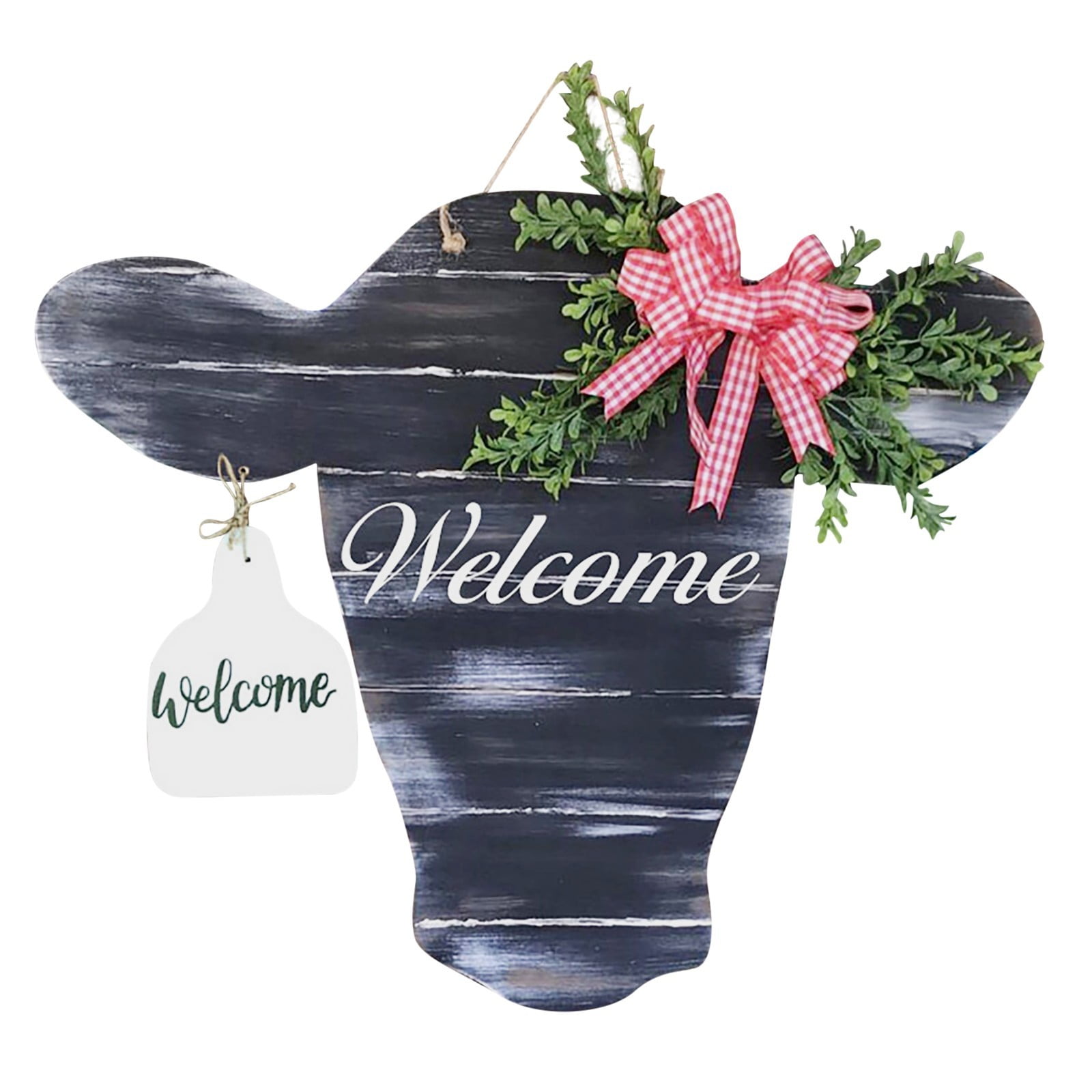 Tall Outdoor Welcome Sign Door Hanger Sign Welcome Hanging Sign for ...