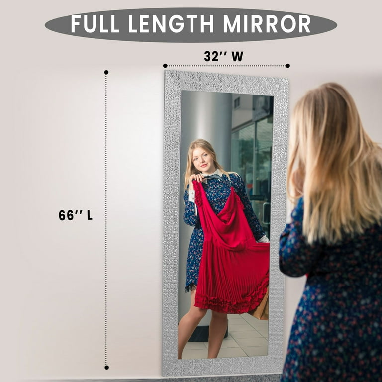 Naomi Home Large Full Body Bedroom Mirror, Mosaic Style, Big Naomi Home Large Full Body Bedroom Mirror, Mosaic Style, Big