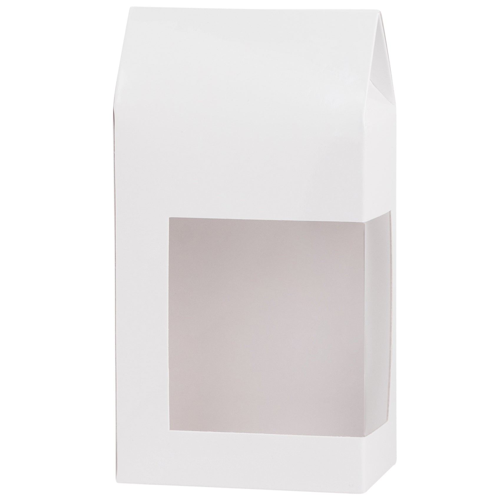 Tall Paper Boxes With Window White 6.75X3.5X2 Gift Boxes 16 Pack ...