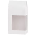 Tall Paper Boxes With Window White 6.75X3.5X2 Gift Boxes 16 Pack ...