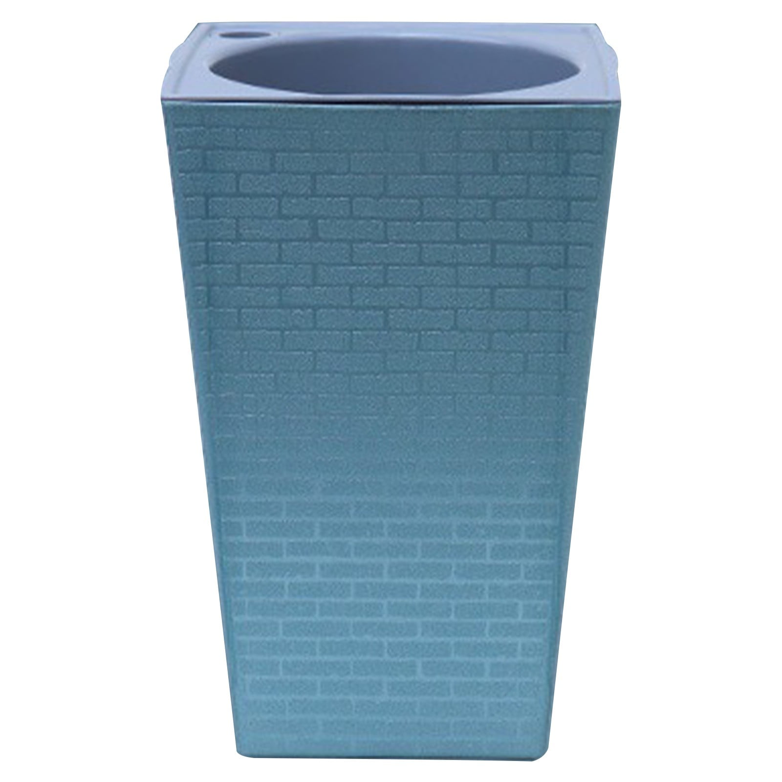 Tall Planters for Outdoor Plants 11" H Modern Tall Square Tapered ...