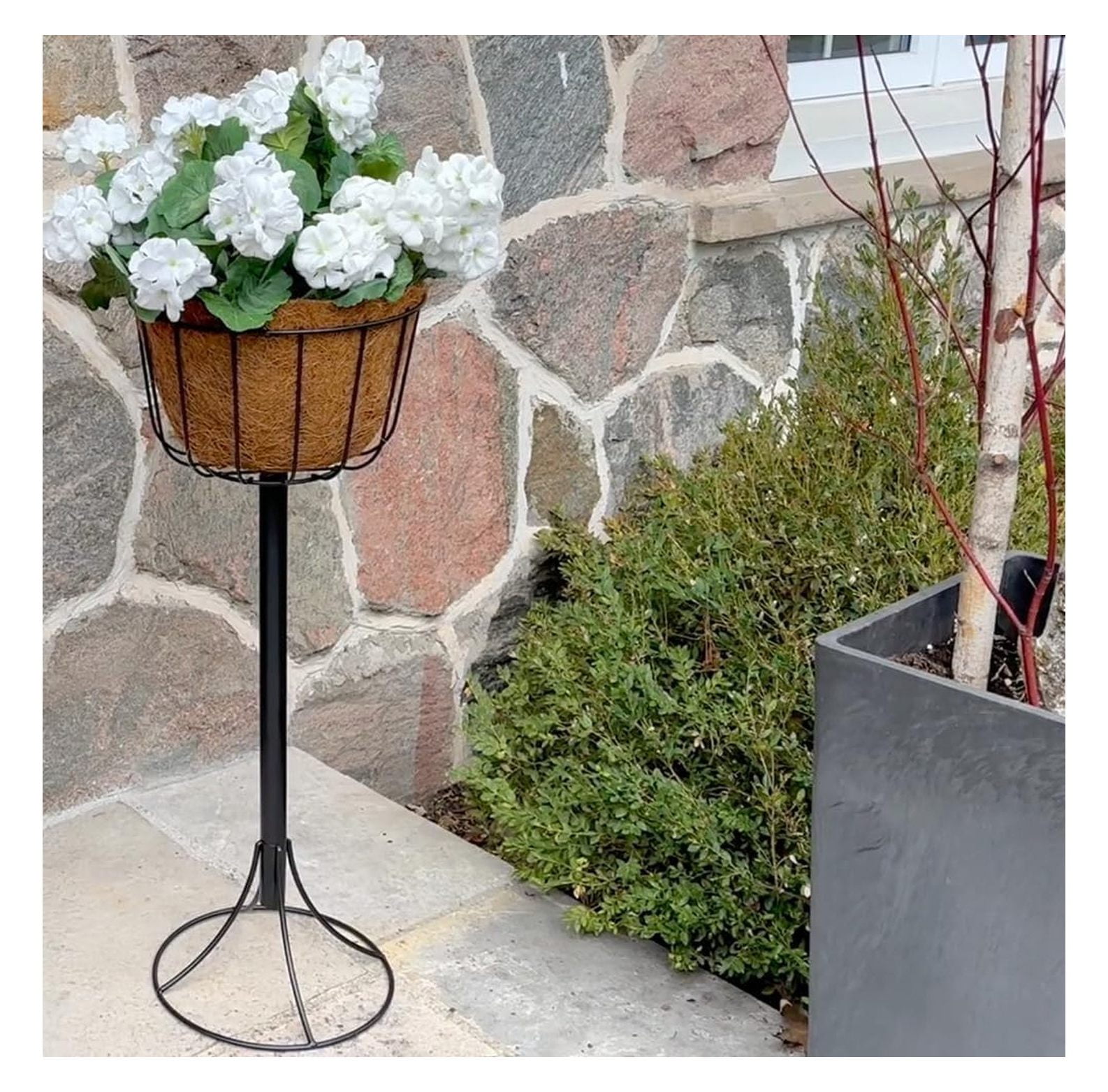 Tall Raised Aqua Tower Planter with Water Reservoir - Walmart.com