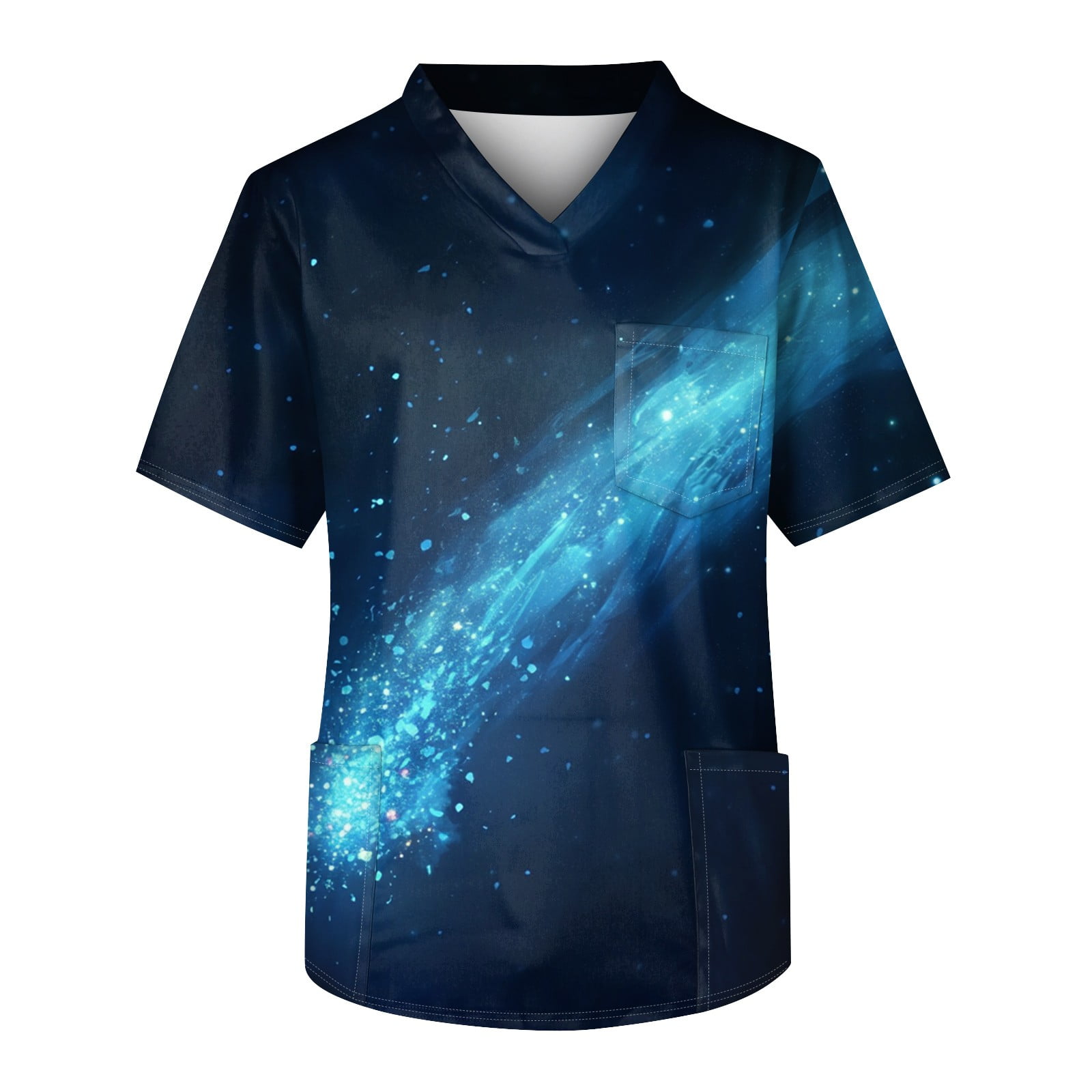 Tall Scrubs Short Sleeve Rock Business Scrub Man Summer Plus Size Comfy ...