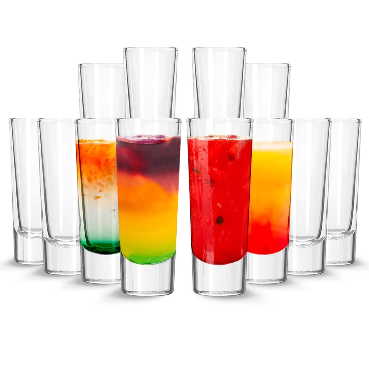Tall Shot Glass - 2.2oz - Set of 6/12 - Walmart.com