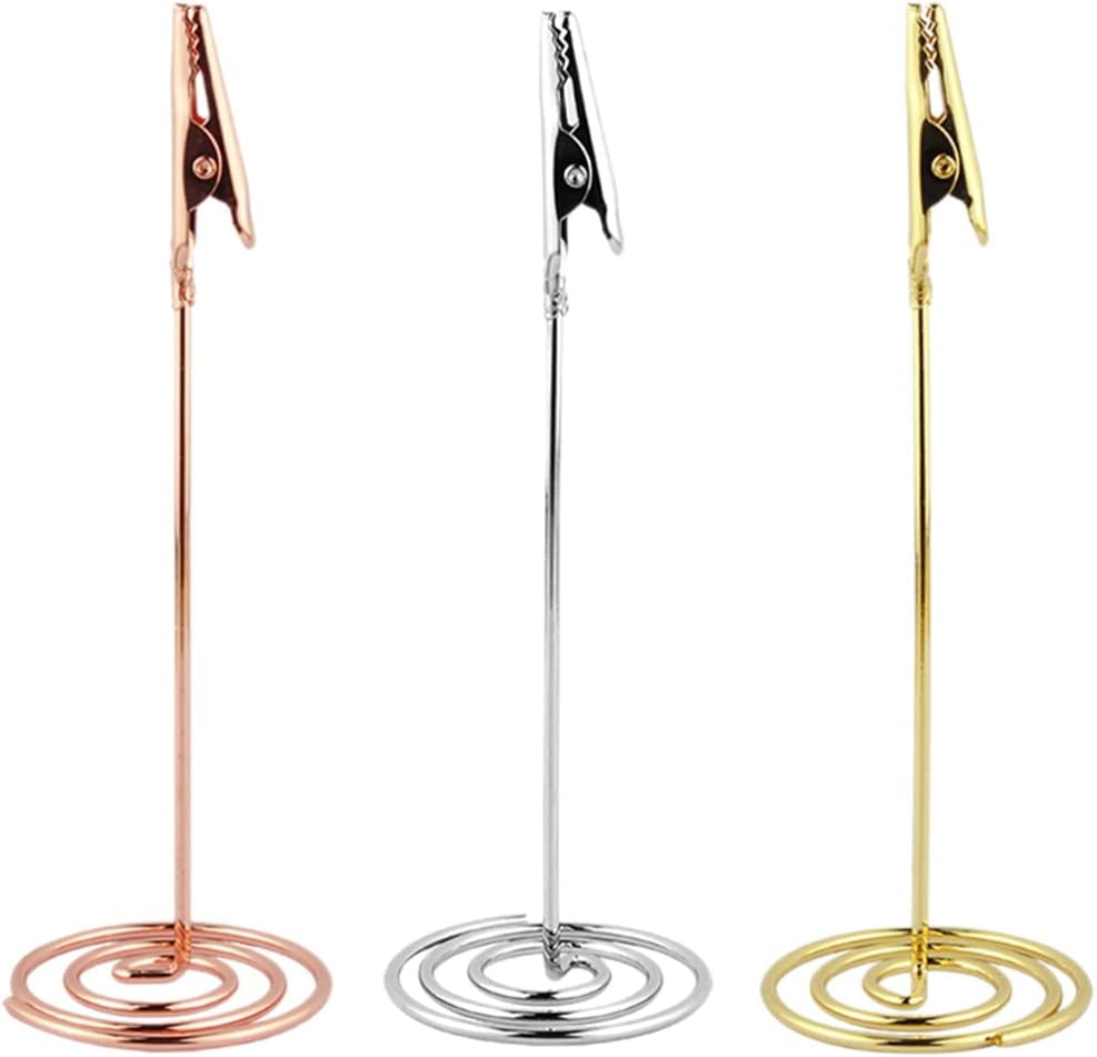 Tall Table Number Holder Photocard Holder 3pcs Table Number Holder Name ...