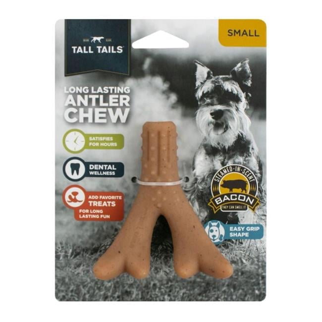 Tall Tails 022266176350 Wobble Walker Antler Dog Toy - Small - Walmart.com