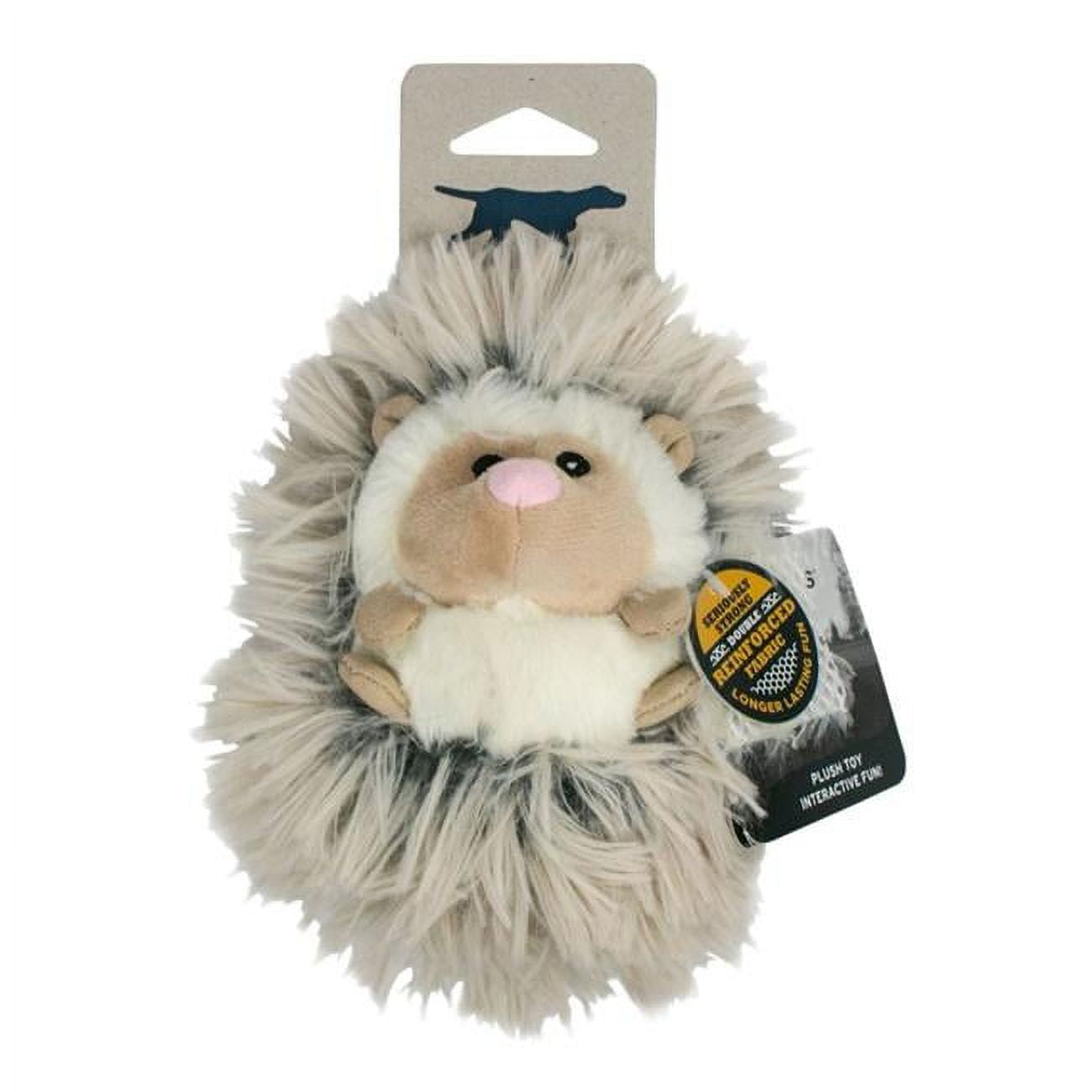 Tall Tails 022266177418 5 in. Real Feel Fluffy Hedgehog Mini Dog Toy ...