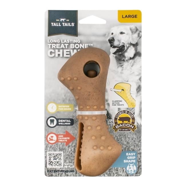 Tall Tails 022266178705 7 in. Bone Chew Dog Treat - Large - Walmart.com