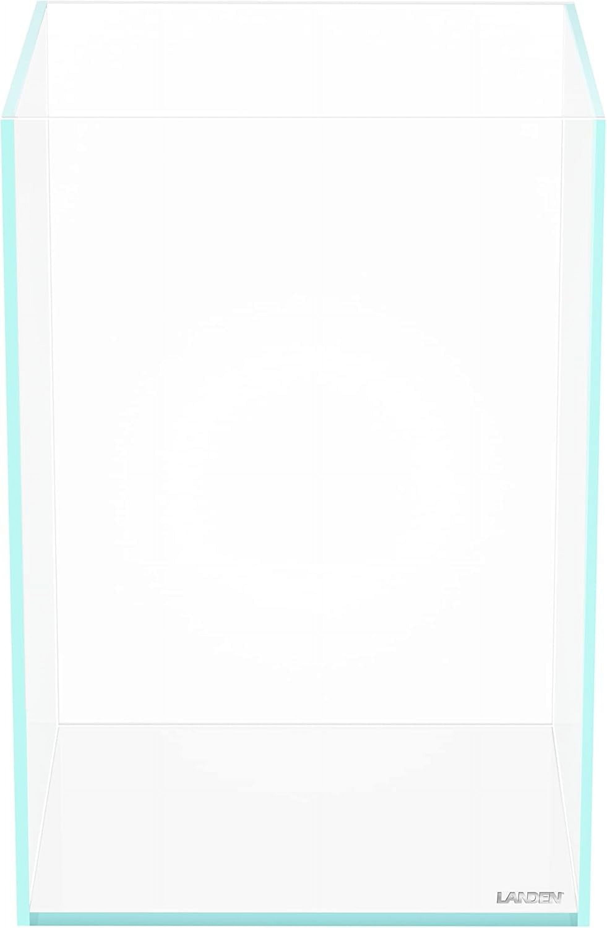 Tall Tank Rimless Low Iron Tank 5.5GAL 9.8" L × 9.8" W × 14.2" H ...