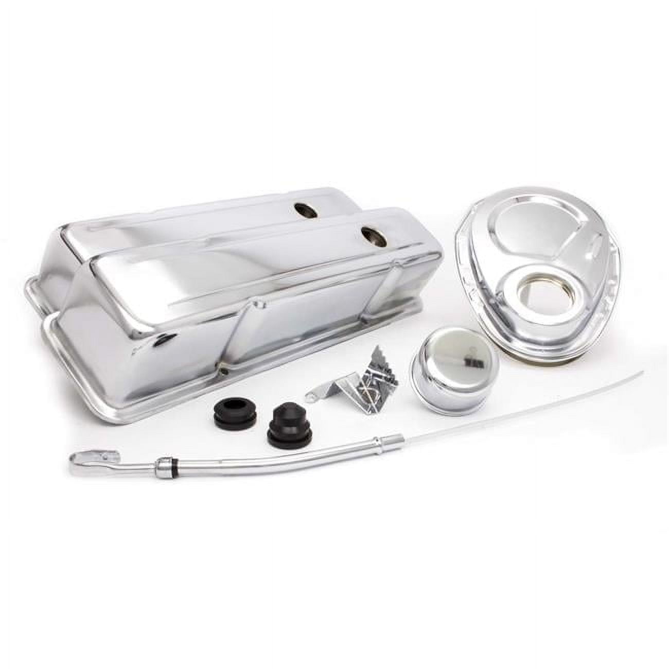 Tall Valve Covers-Breather-Dipstick-Grommets-Timing Cover-Timing Tab ...