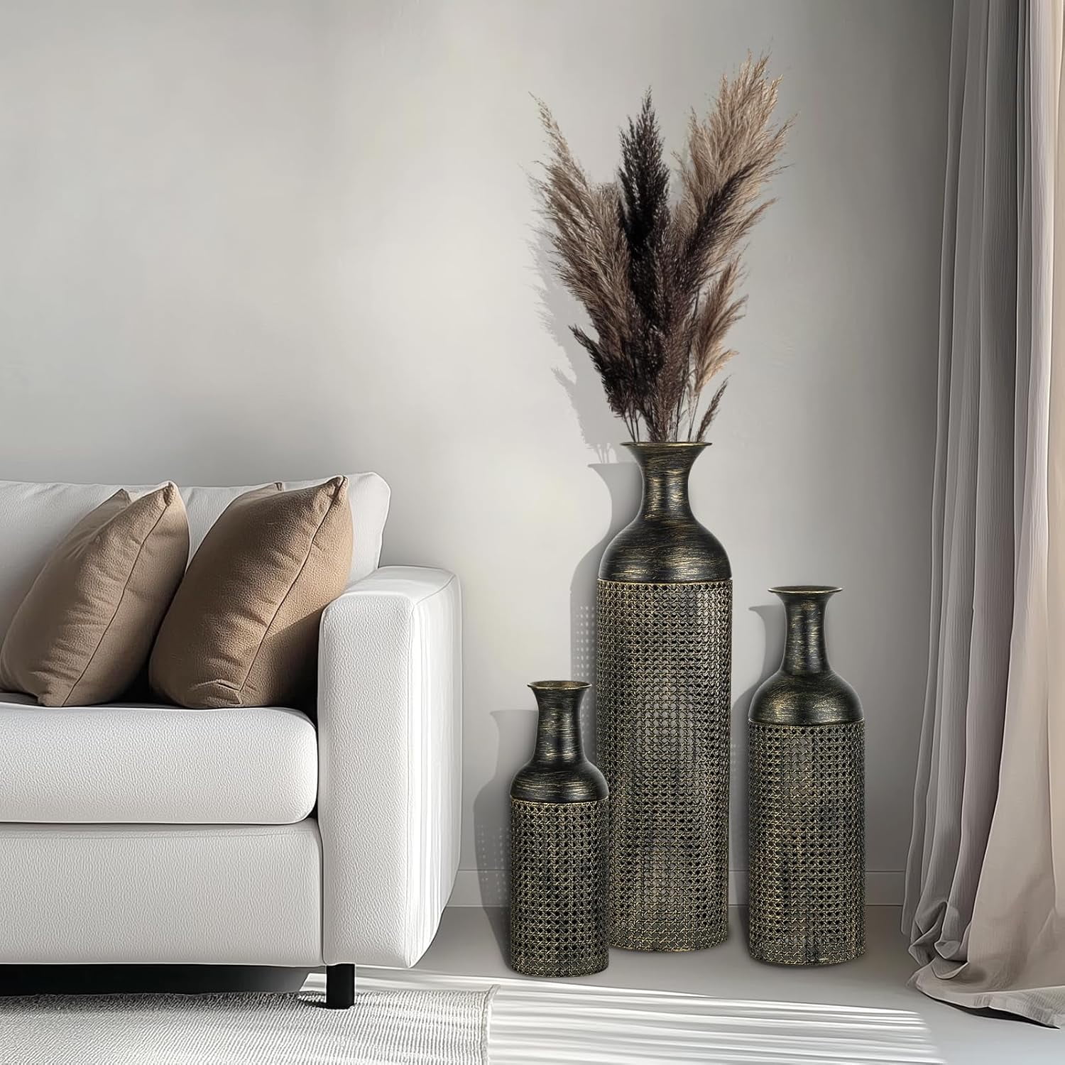 Tall Vases Floor Standing: Extra Large Floor Vases for Living Room 27 ...