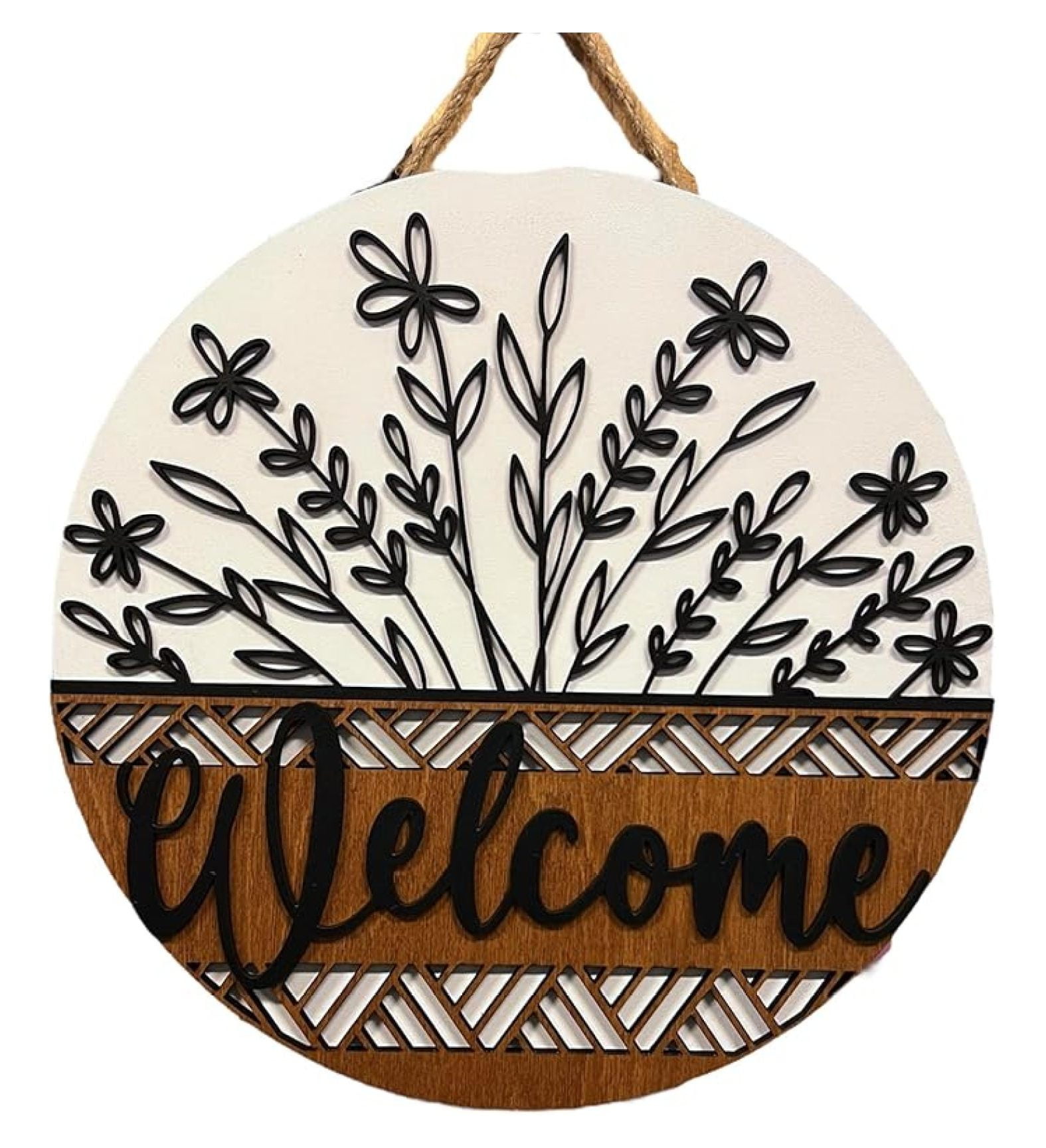 Tall Welcome Porch Sign, 8x63inch Farmhouse Vertical Wooden Welcome ...