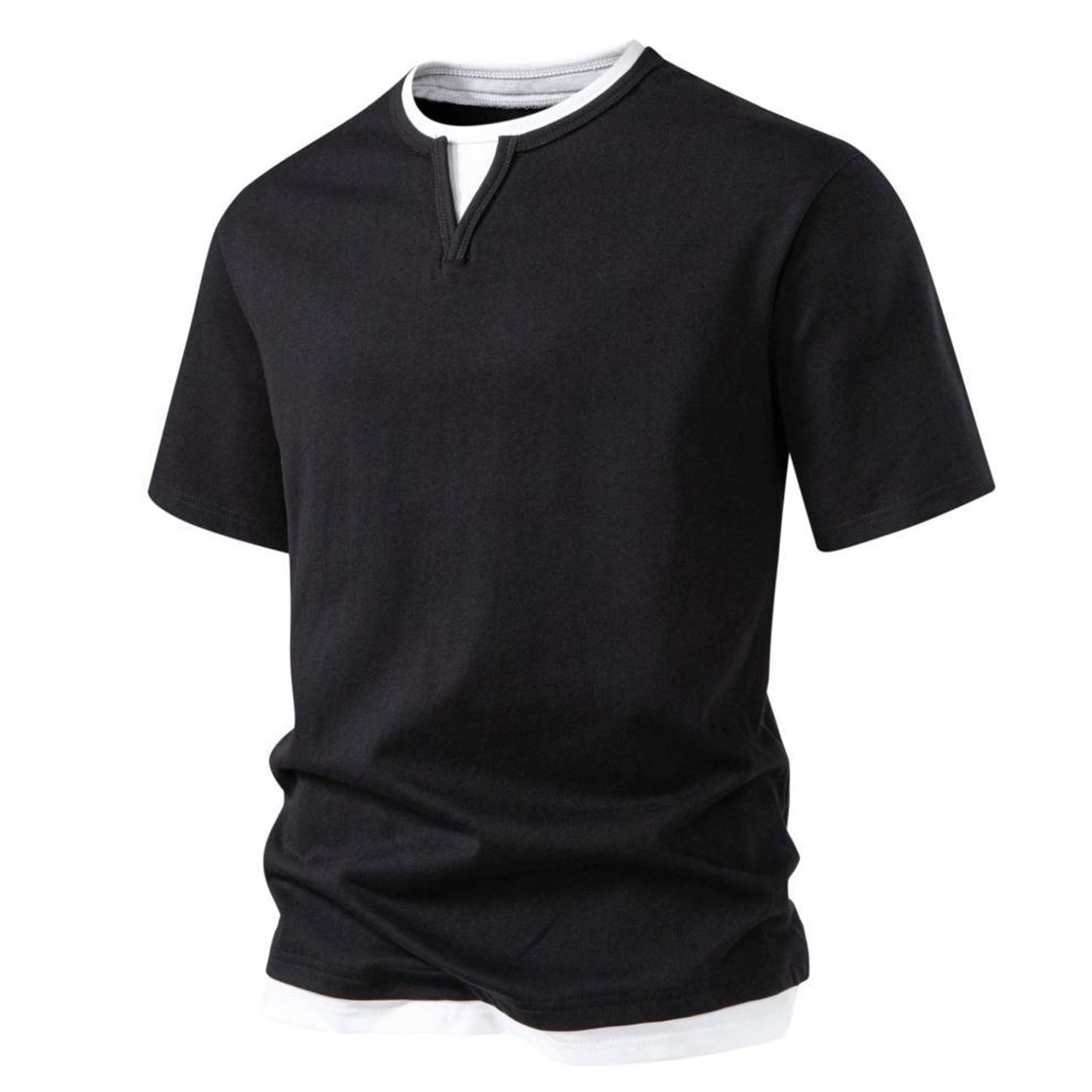 Tall White T Shirts for Men Men’S Shirts Basic White Tee Men Mens T ...