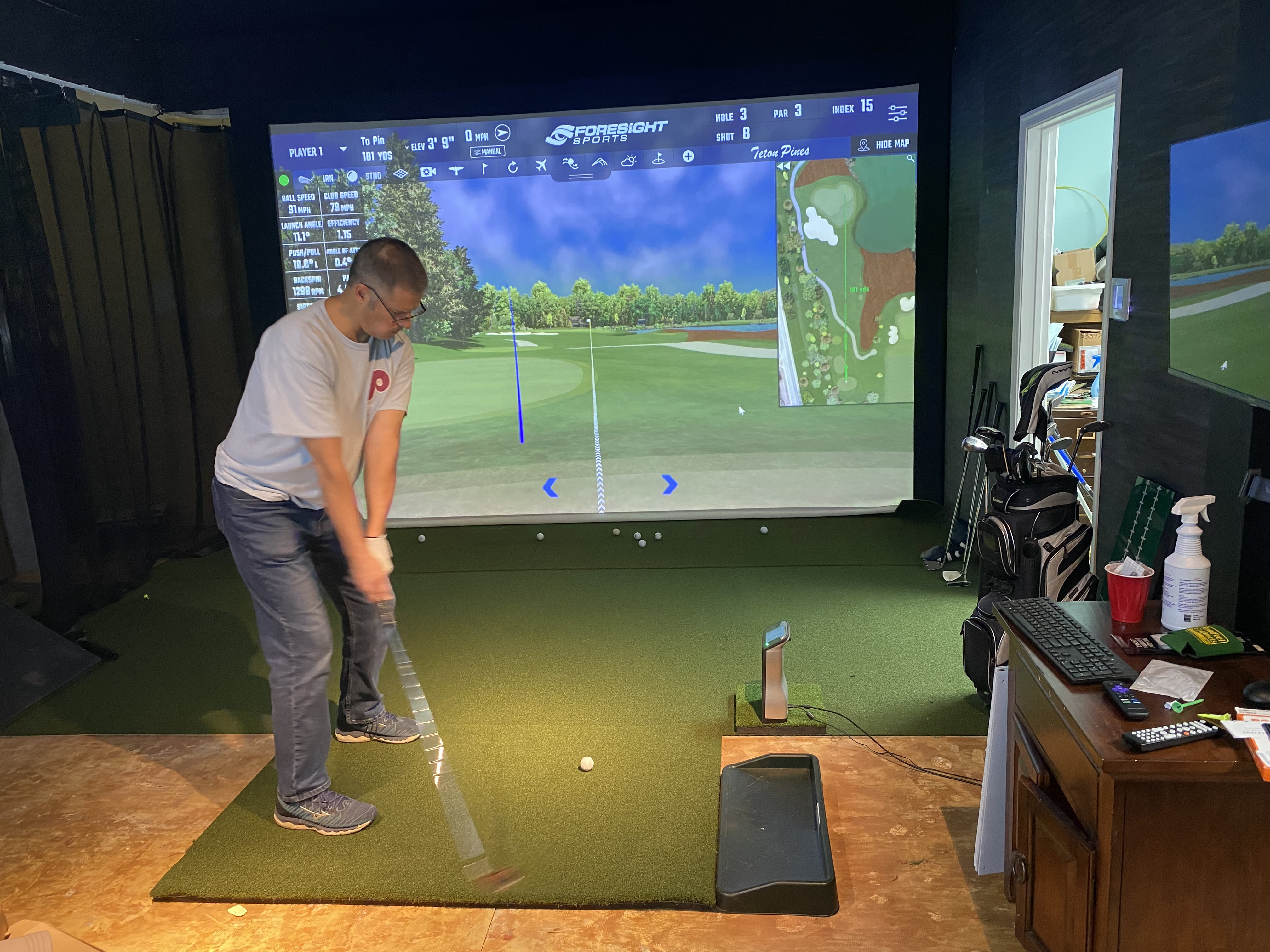 TallBoy® Large 4x5 Indoor/Outdoor Golf Training Mat, Heavy Duty ...