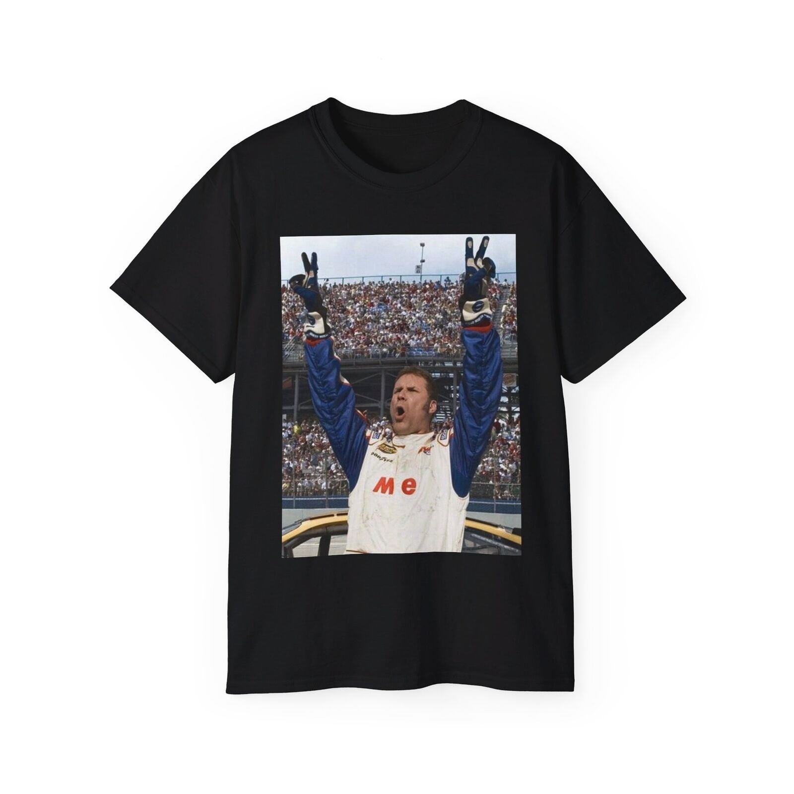 Talladega nights nascar retro vintage will Ferrell racing Ultra Cotton ...