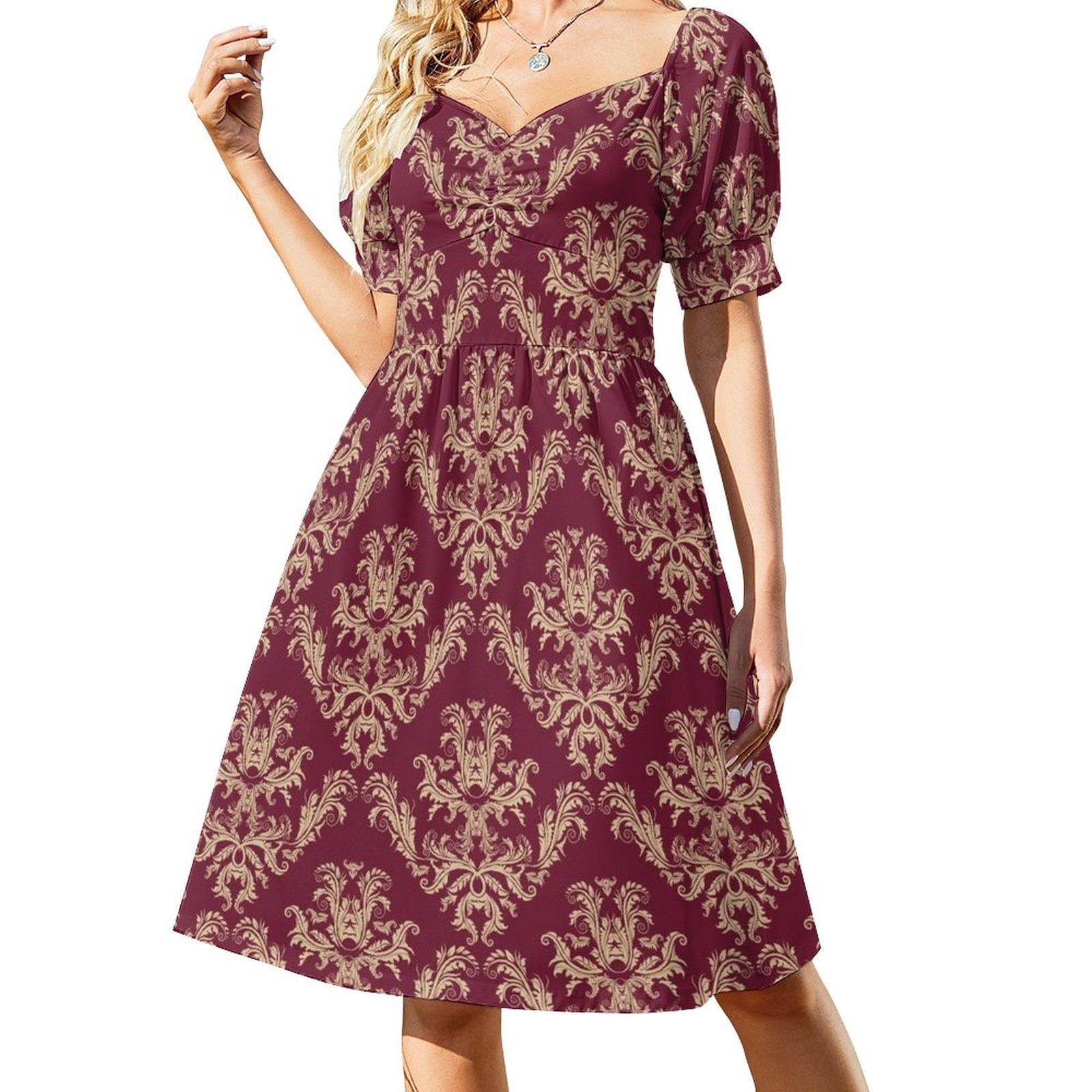 Tallahassee - Damask Dress Female clothing women's summer dresses 2025 ...