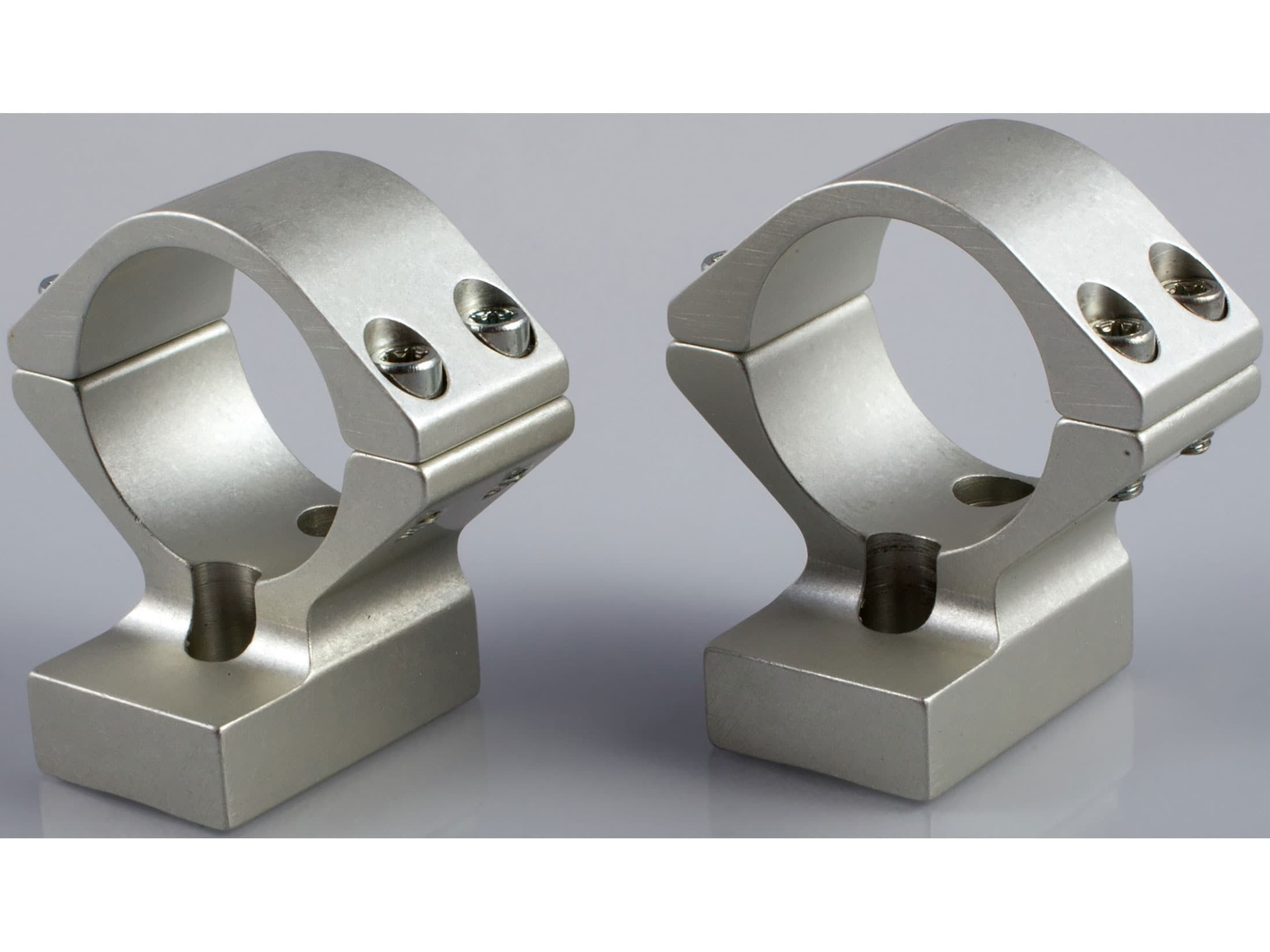 Talley 1-Piece Hi Base & Ring Savage Model 12 30MM Style Silver Finish ...